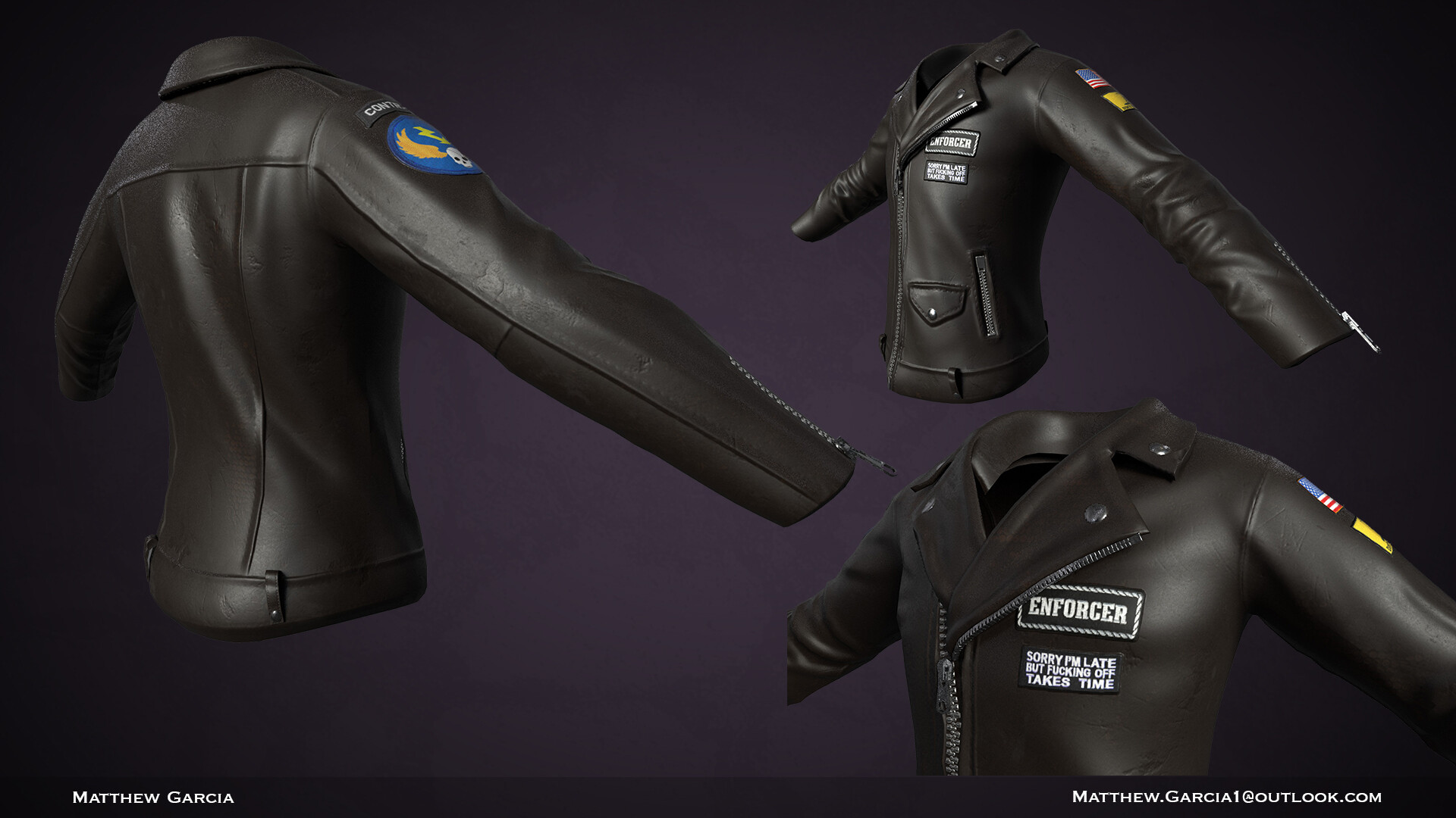 ArtStation - Mercenary air crew jacket