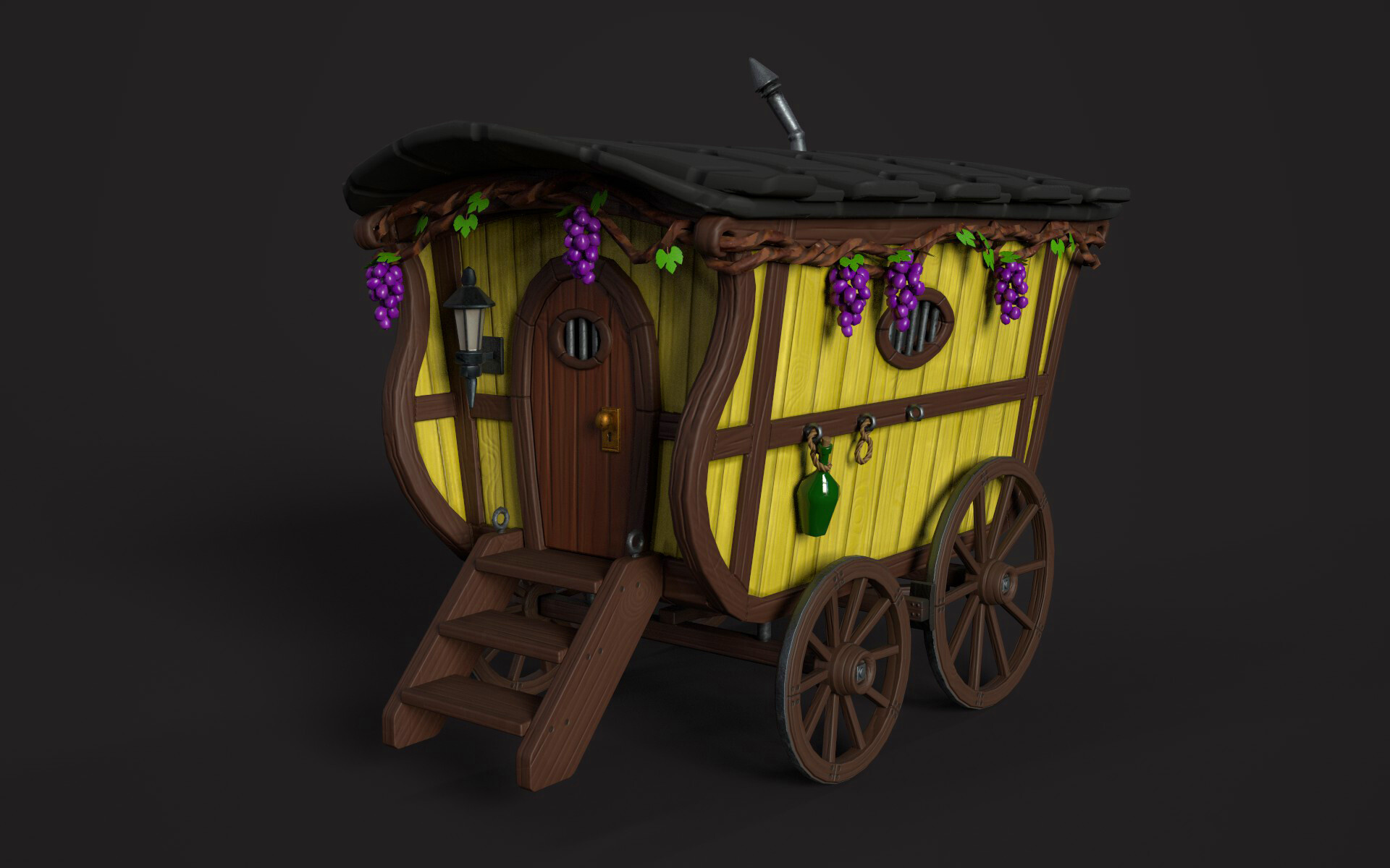 ArtStation - Vineyard Vardo