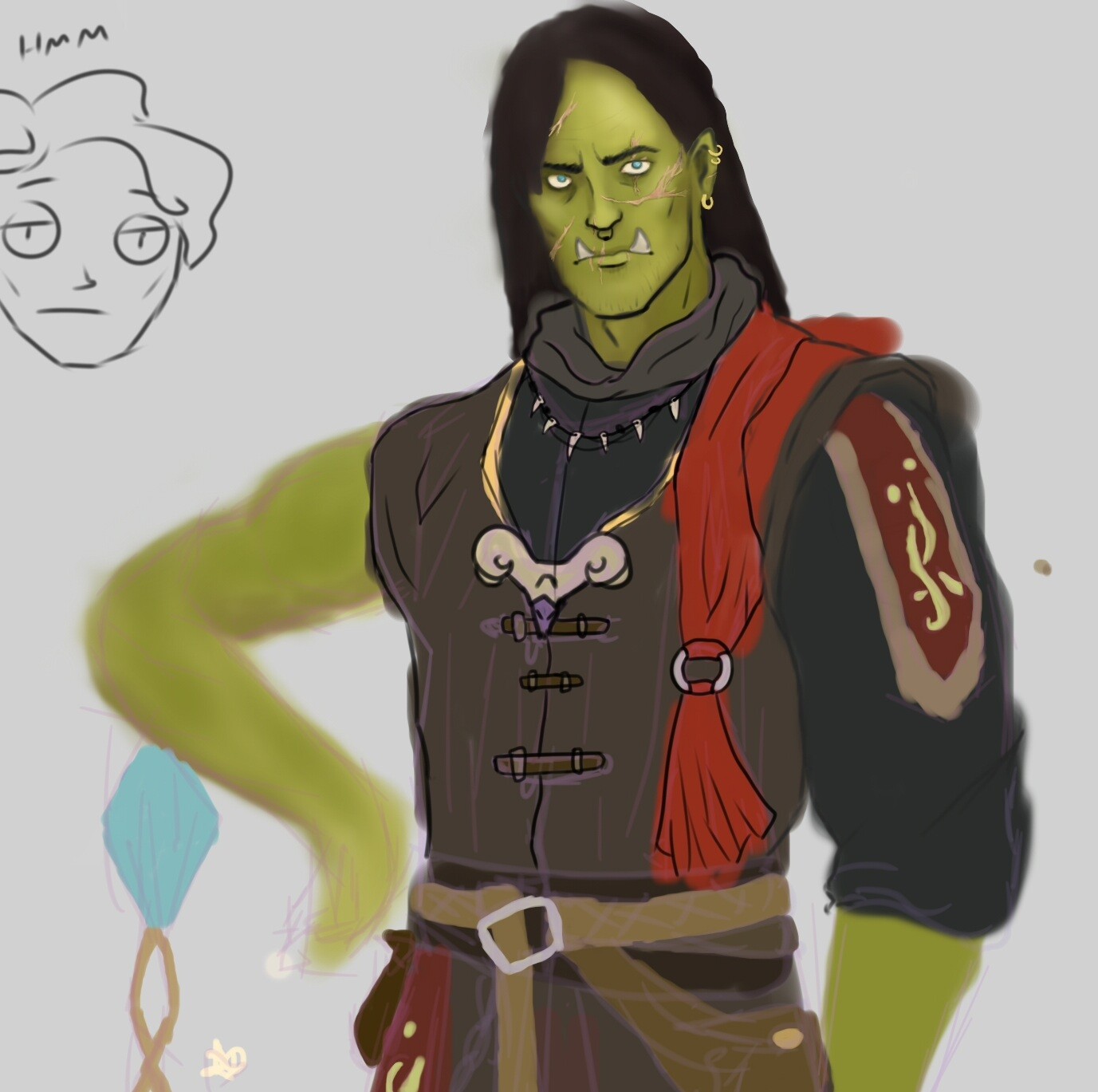 ArtStation - Mage orc