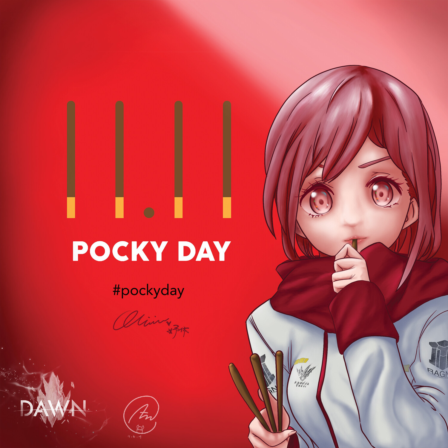Zephyr + - 2019 pocky day
