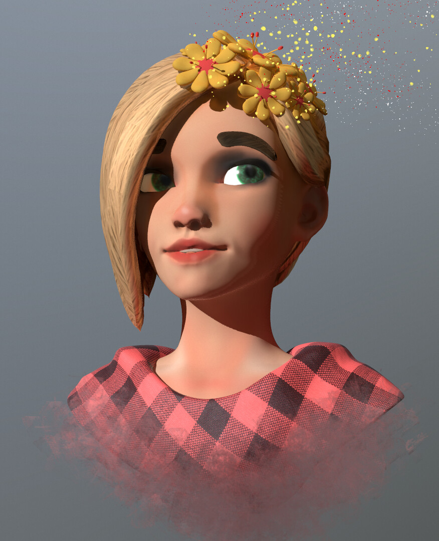 ArtStation - Flying Head