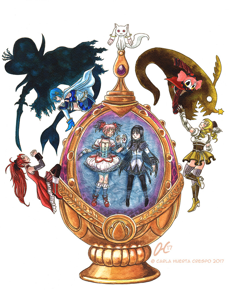 ArtStation - Puella Magi Madoka Magica (2017)