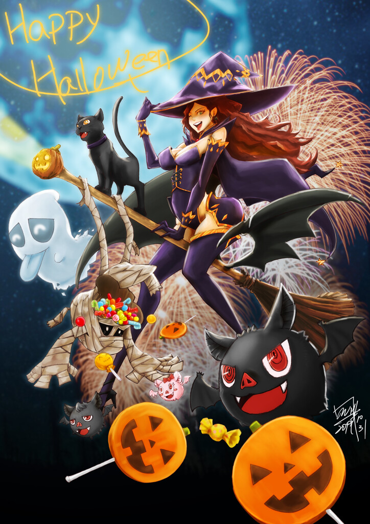 ArtStation - Happy_Halloween_2019