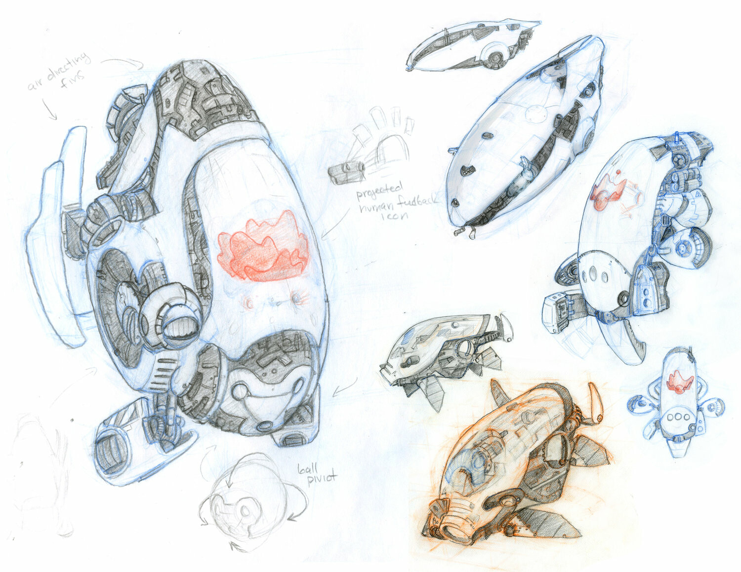 ArtStation - WLSN Hover Droid