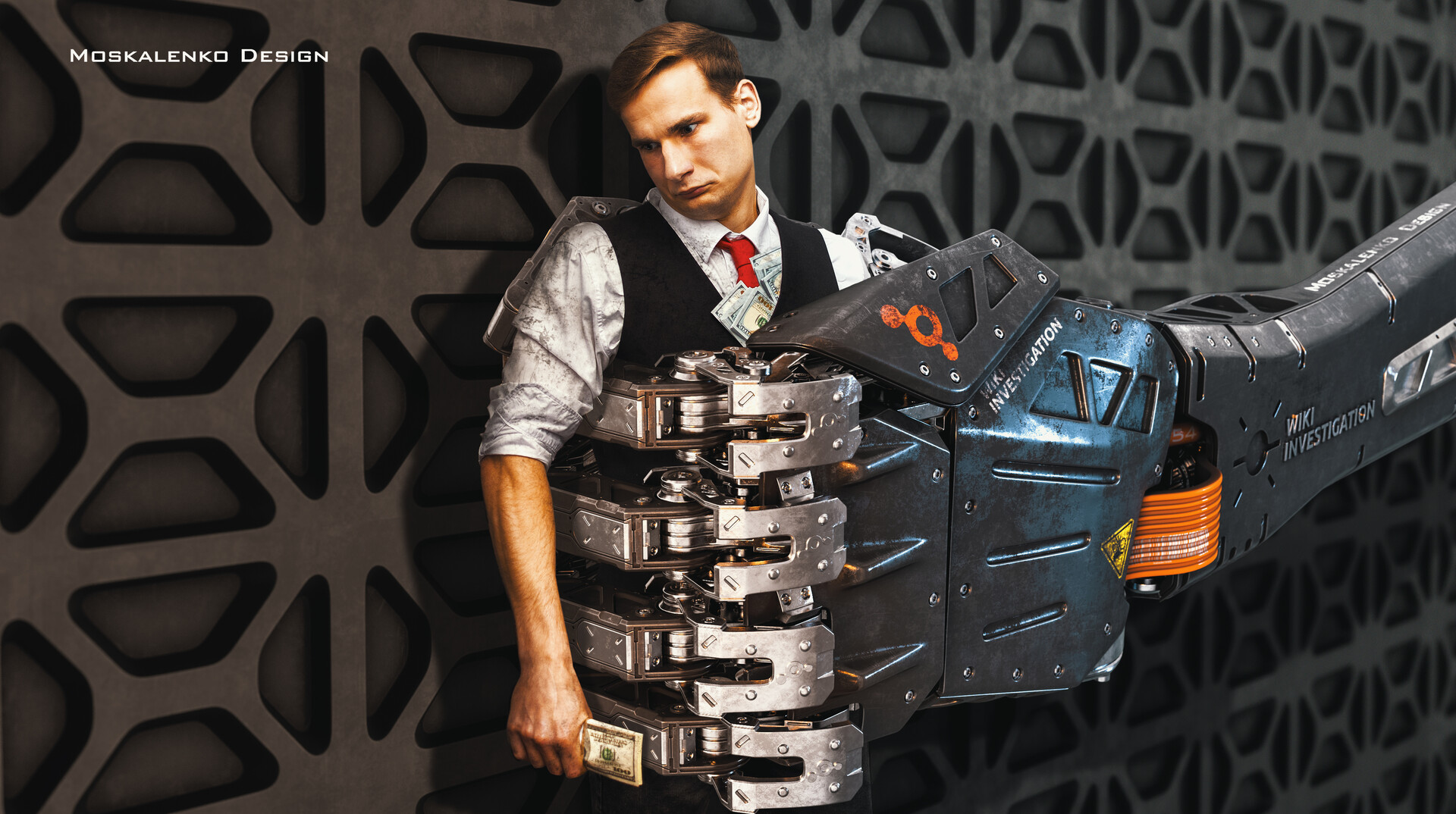 ArtStation - Mecha's hand