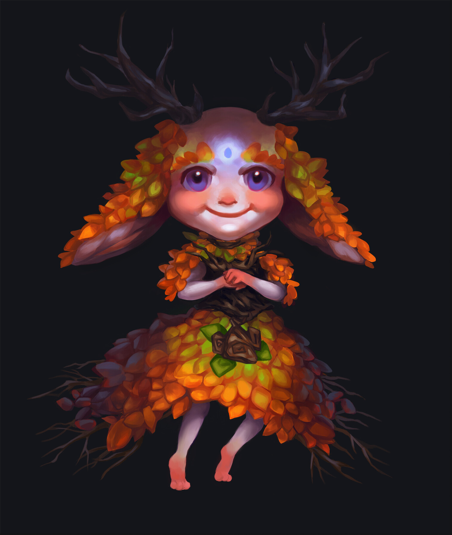 ArtStation - autumn fairy