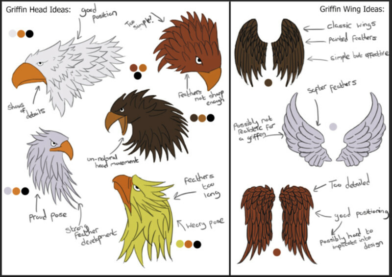 griffin picture to colour