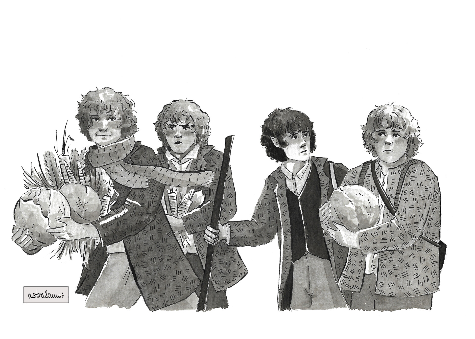 ArtStation - inktober day 31: ripe