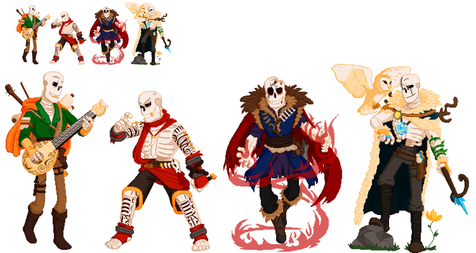 Nicole Nox - RPG Class Skeletons