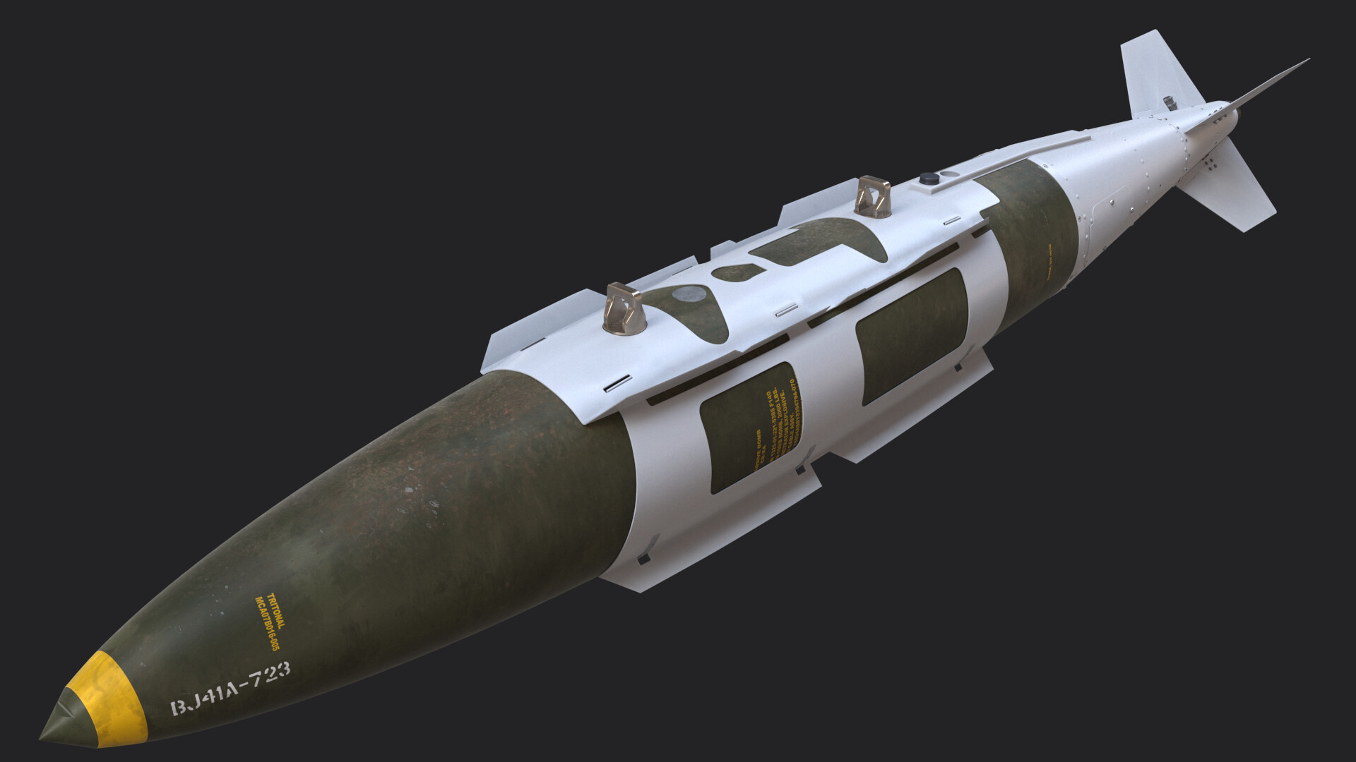 ArtStation - GBU-31(V)1B (Mk-84) JDAM