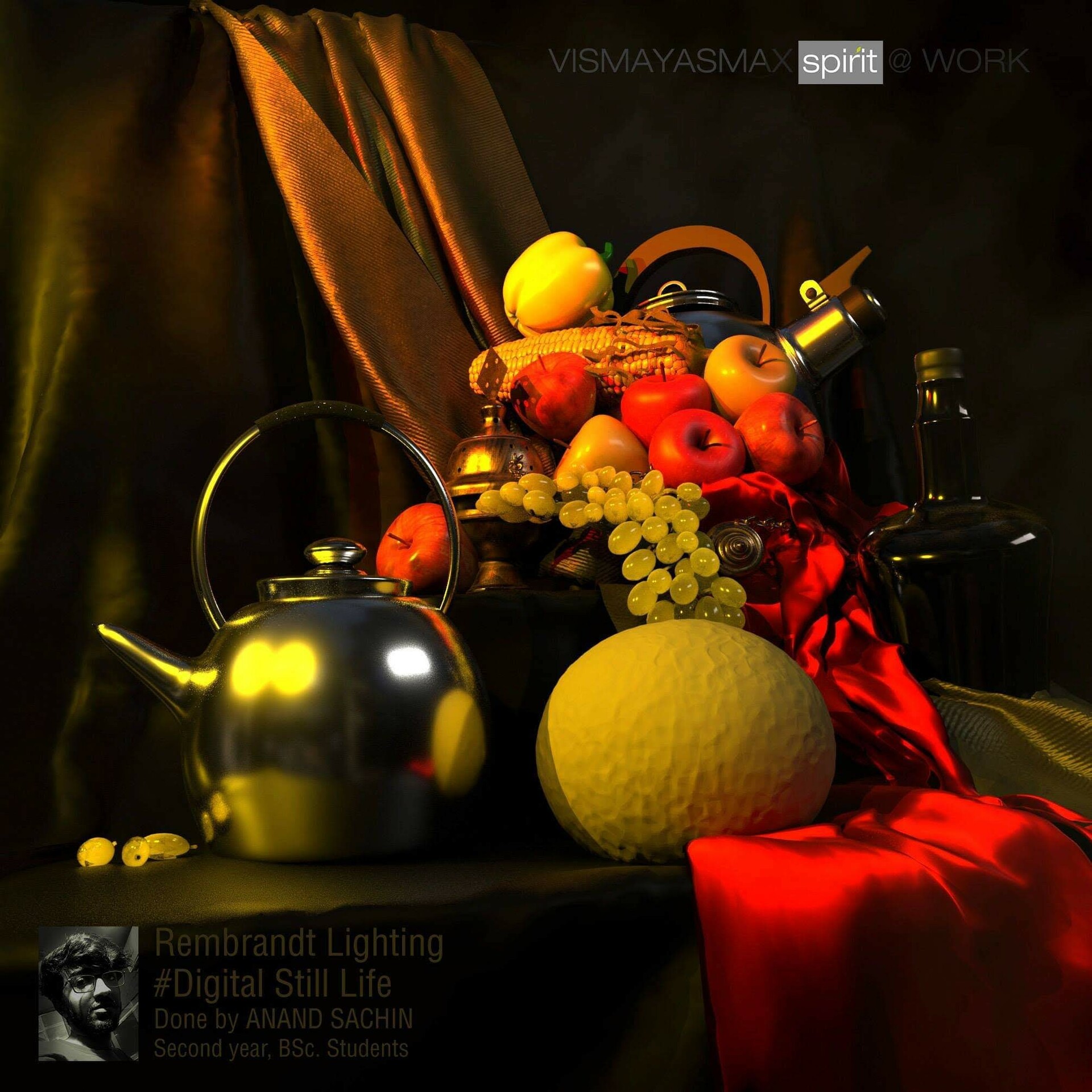 ArtStation - Still life 3d work