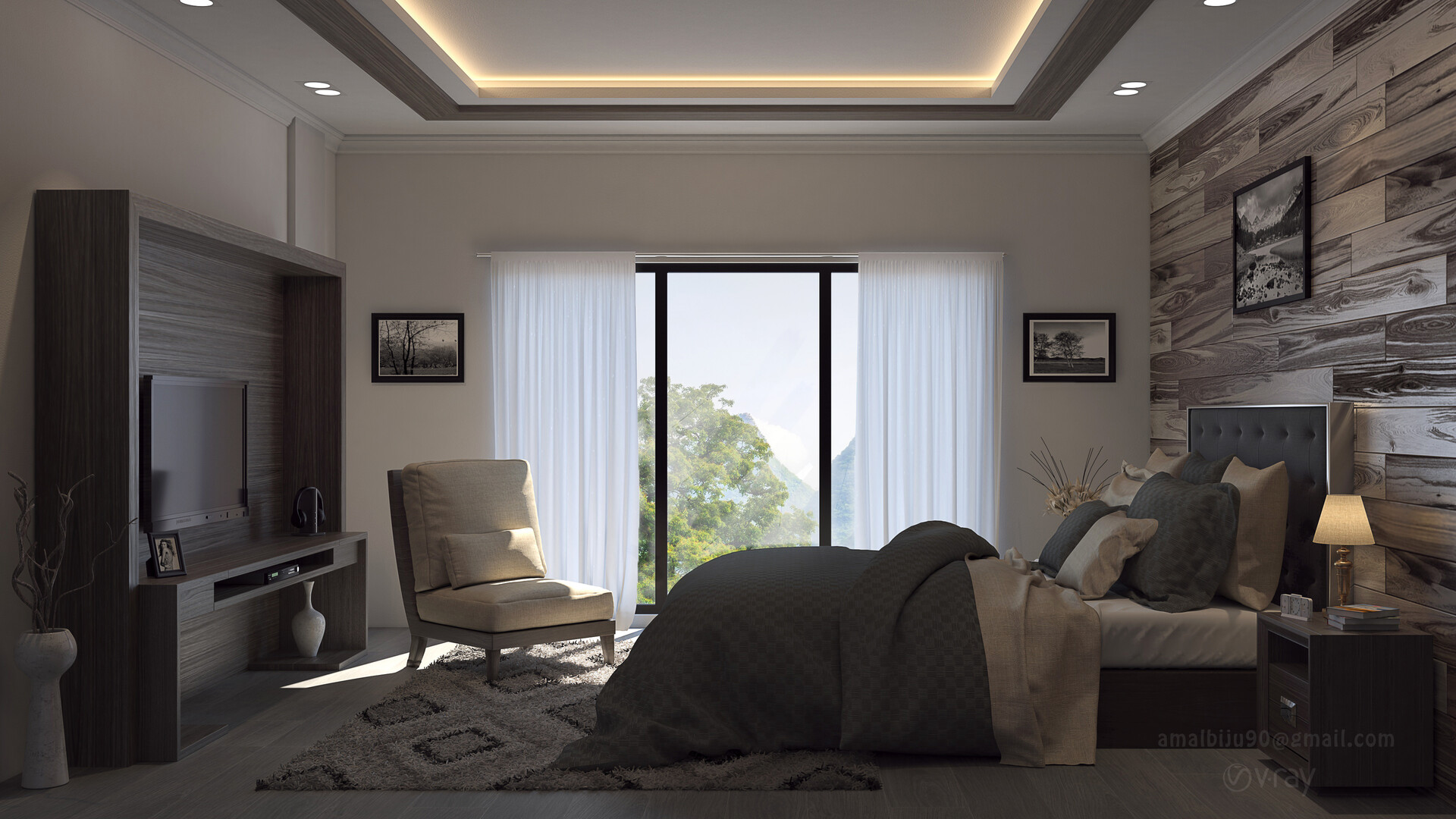 ArtStation - Beadroom Interior