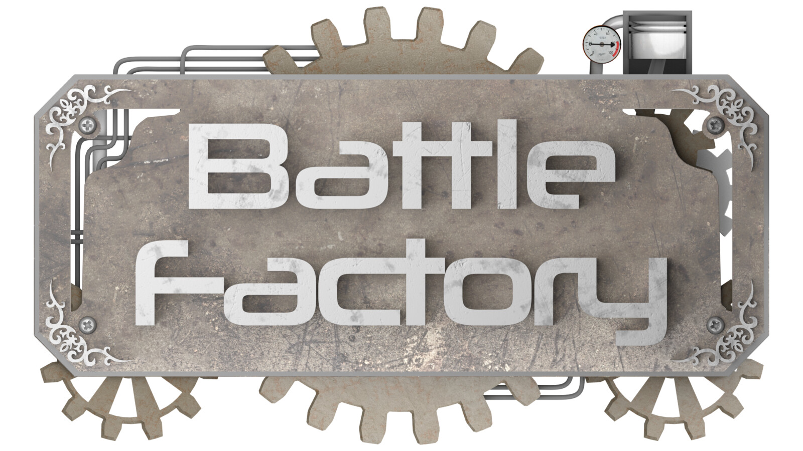Nathan Brower - Battle Factory Logo, Animation, and Artwork