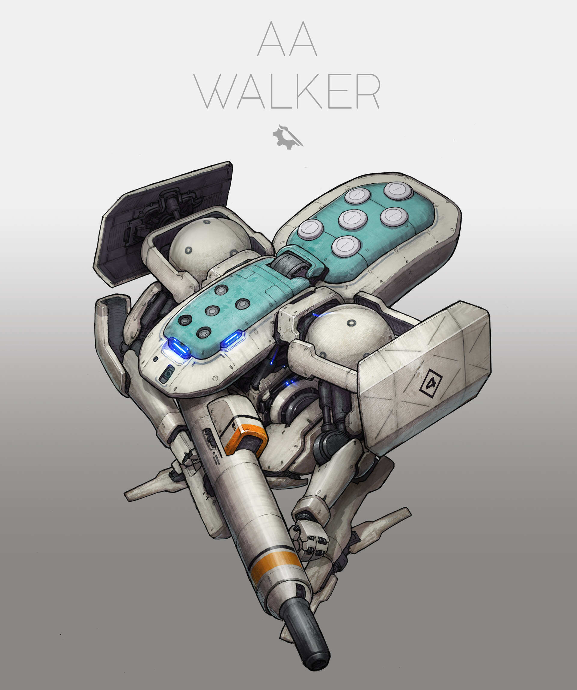 ArtStation - AA walker