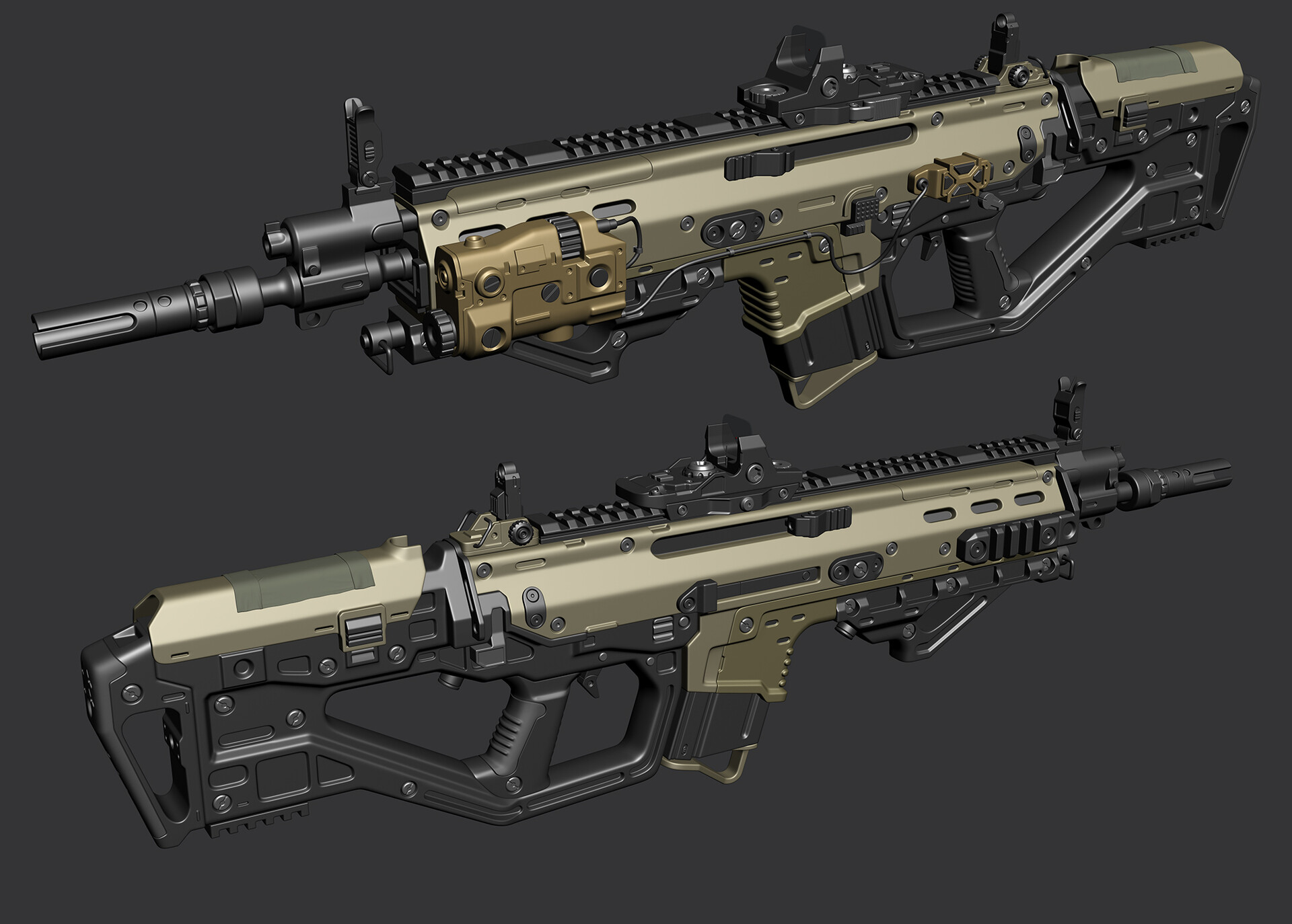 ArtStation - rick-zeng-rvn-rzeng-bo4_Hipoly