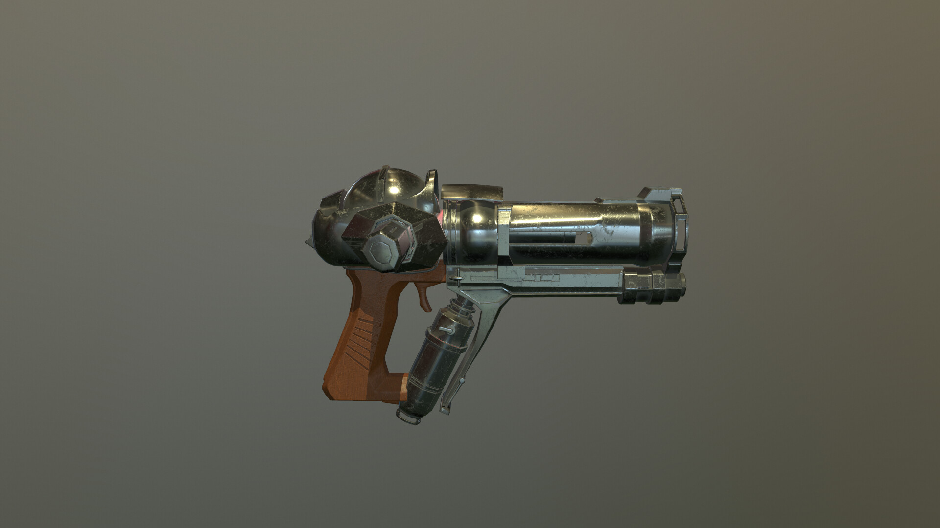 ArtStation - 3d gun