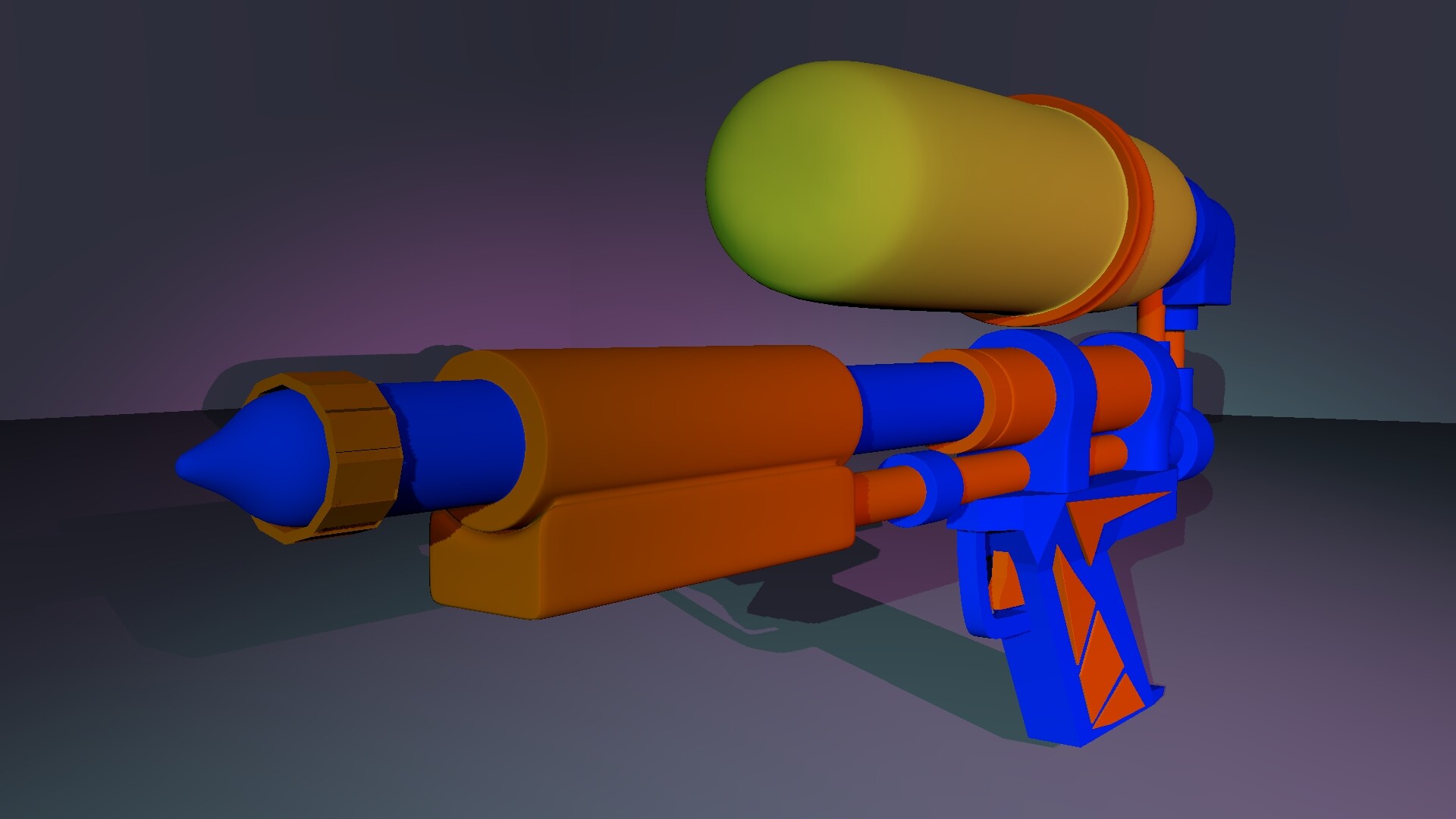 ArtStation - Water Gun (3D Modelling)