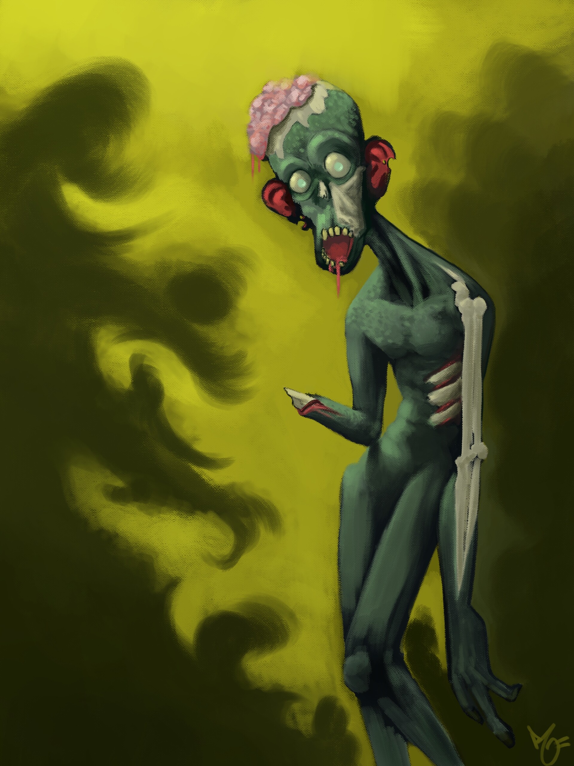 ArtStation - Infected zombie