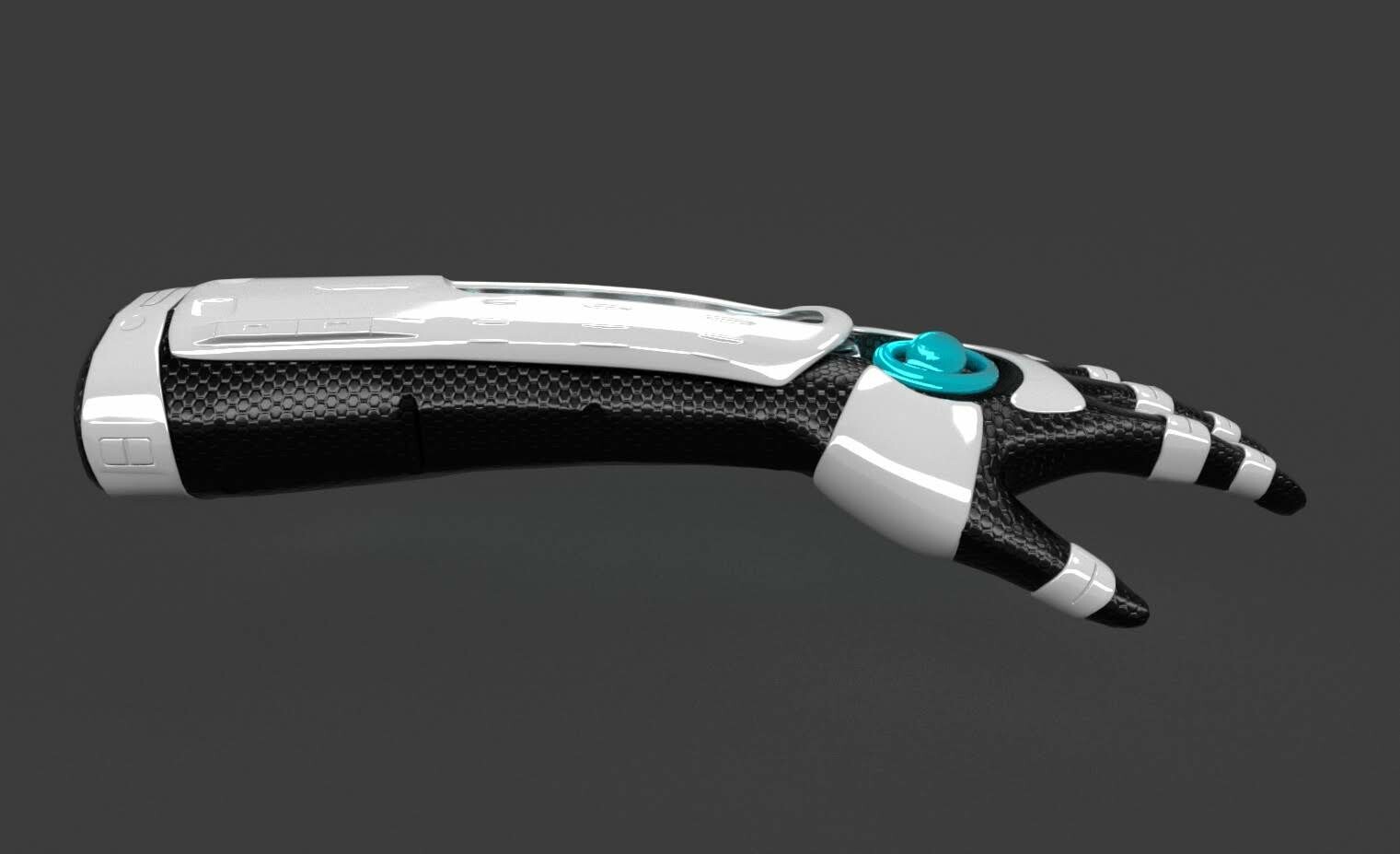 Teeraphat Ngamvitroje - Energy Gauntlet - Futuristic Artifacts Version