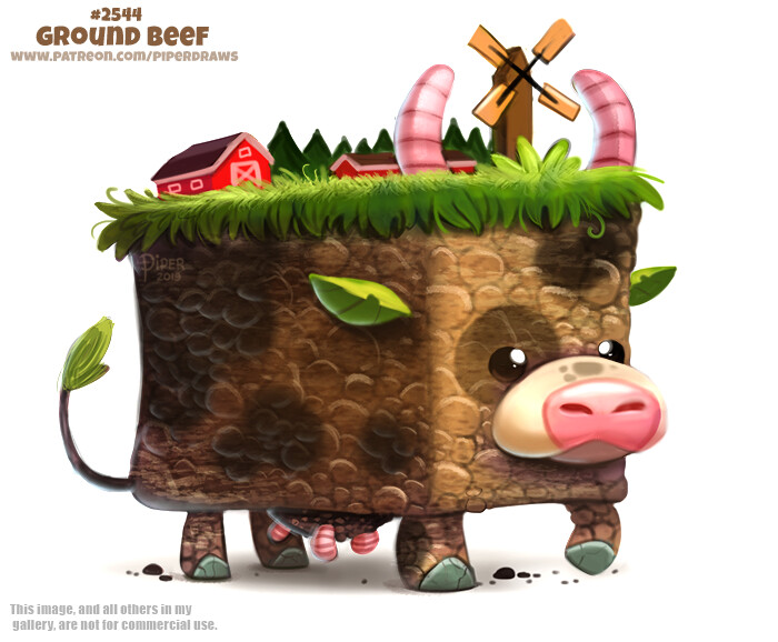 ArtStation - #2544. Ground Beef - Word Play