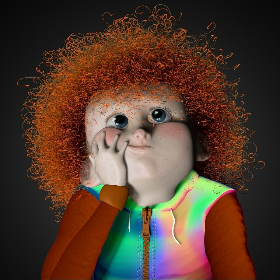 ArtStation - Lil ginger sunshine
