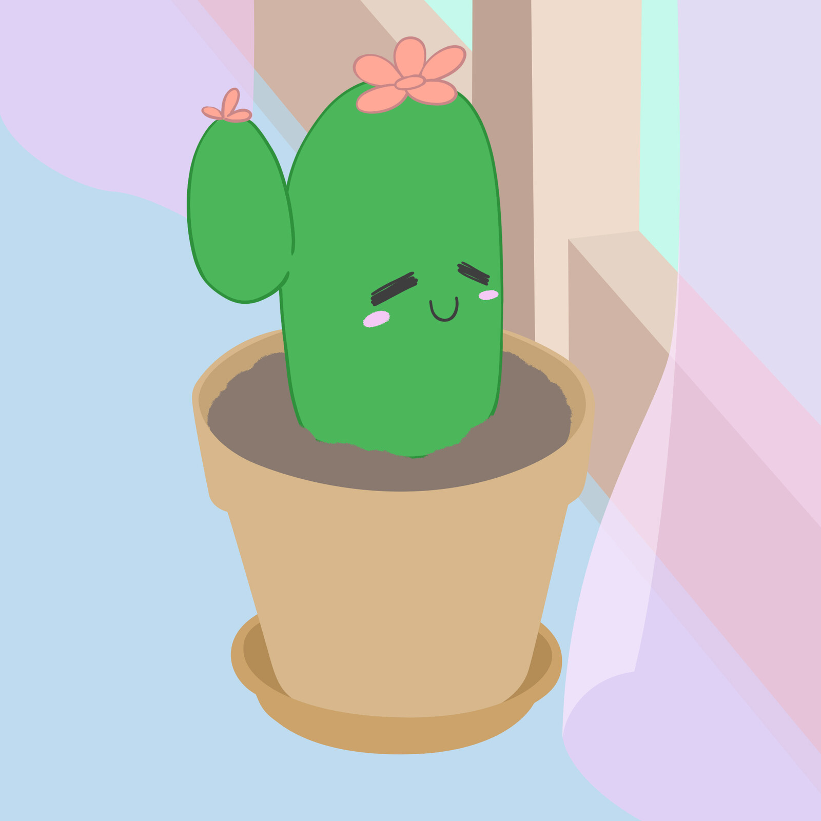 Jasper Cruz - Cactus by the Window