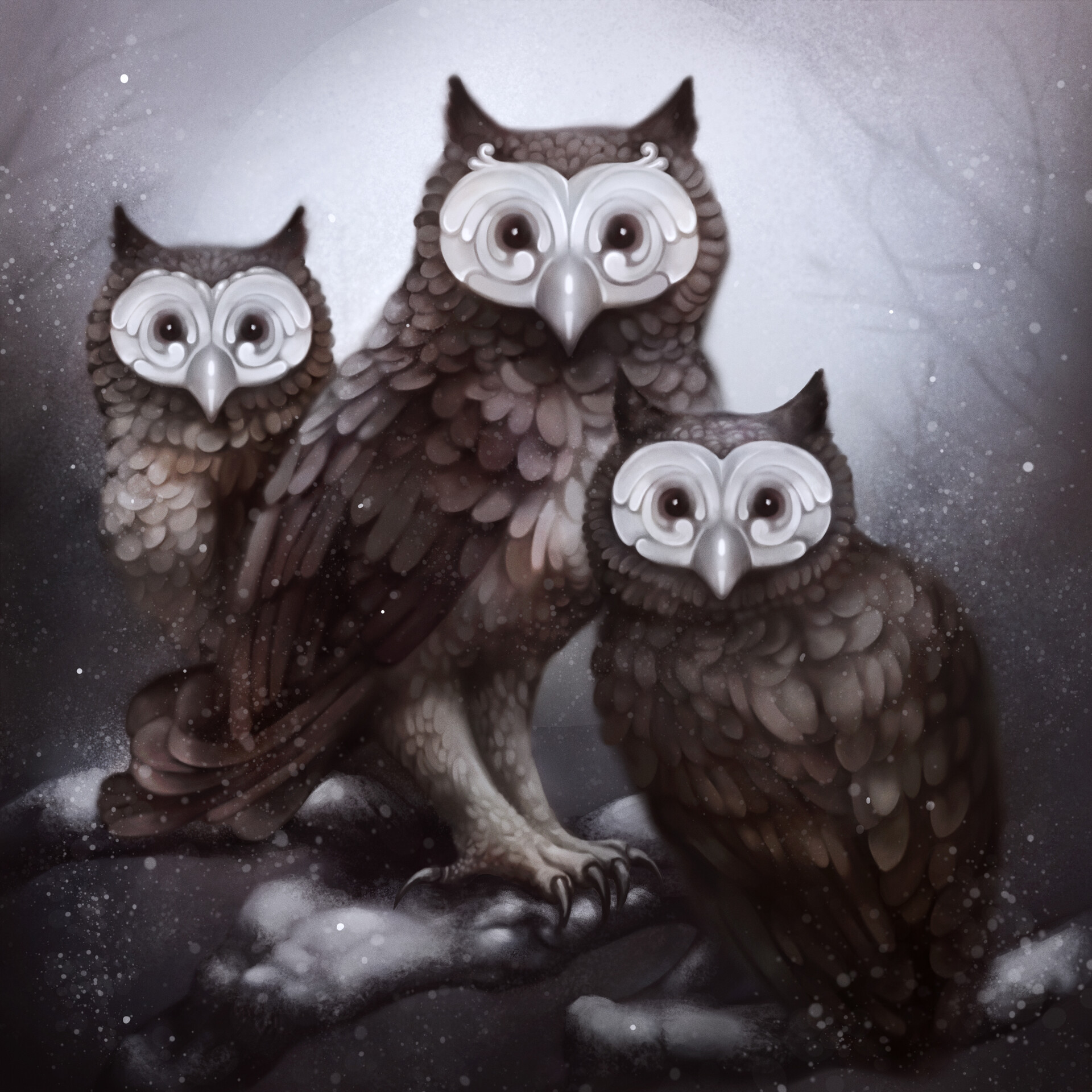 ArtStation - Owls
