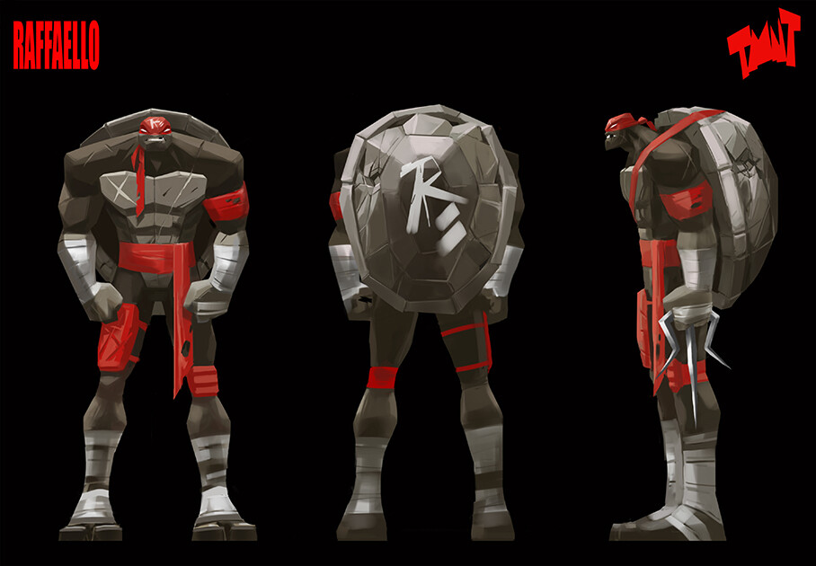 ArtStation - TMNT Raffaello Model