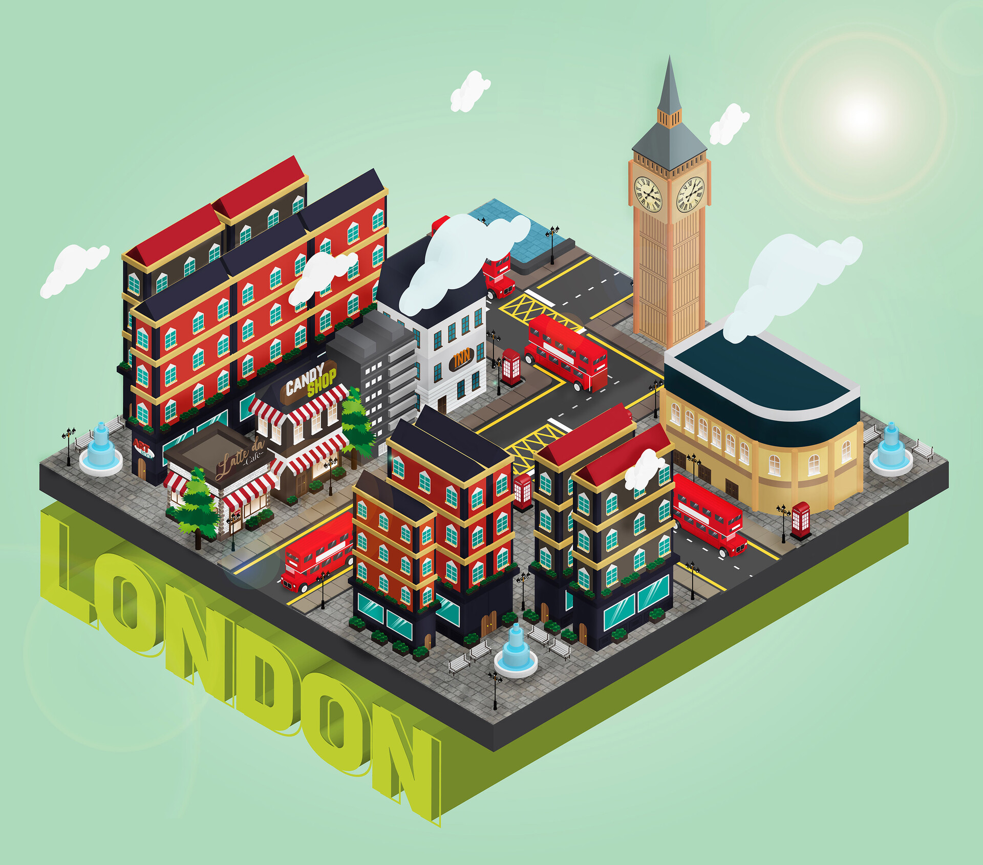 ArtStation - London City