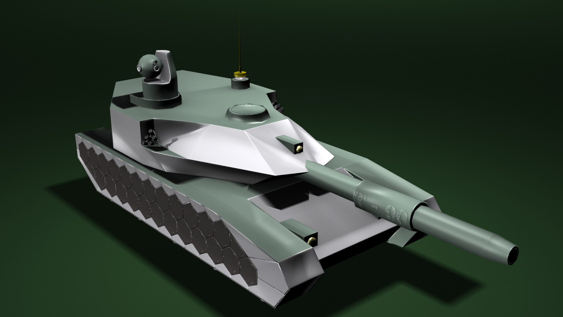 ArtStation - Futuristic Tank