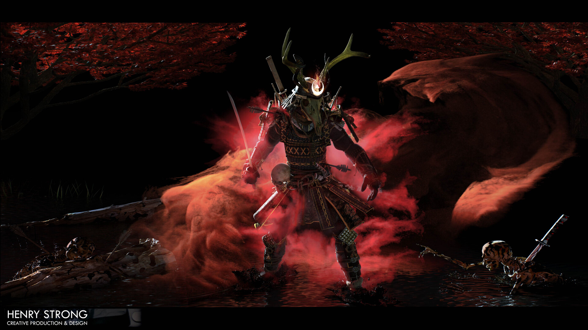 ArtStation - Samurai Demon