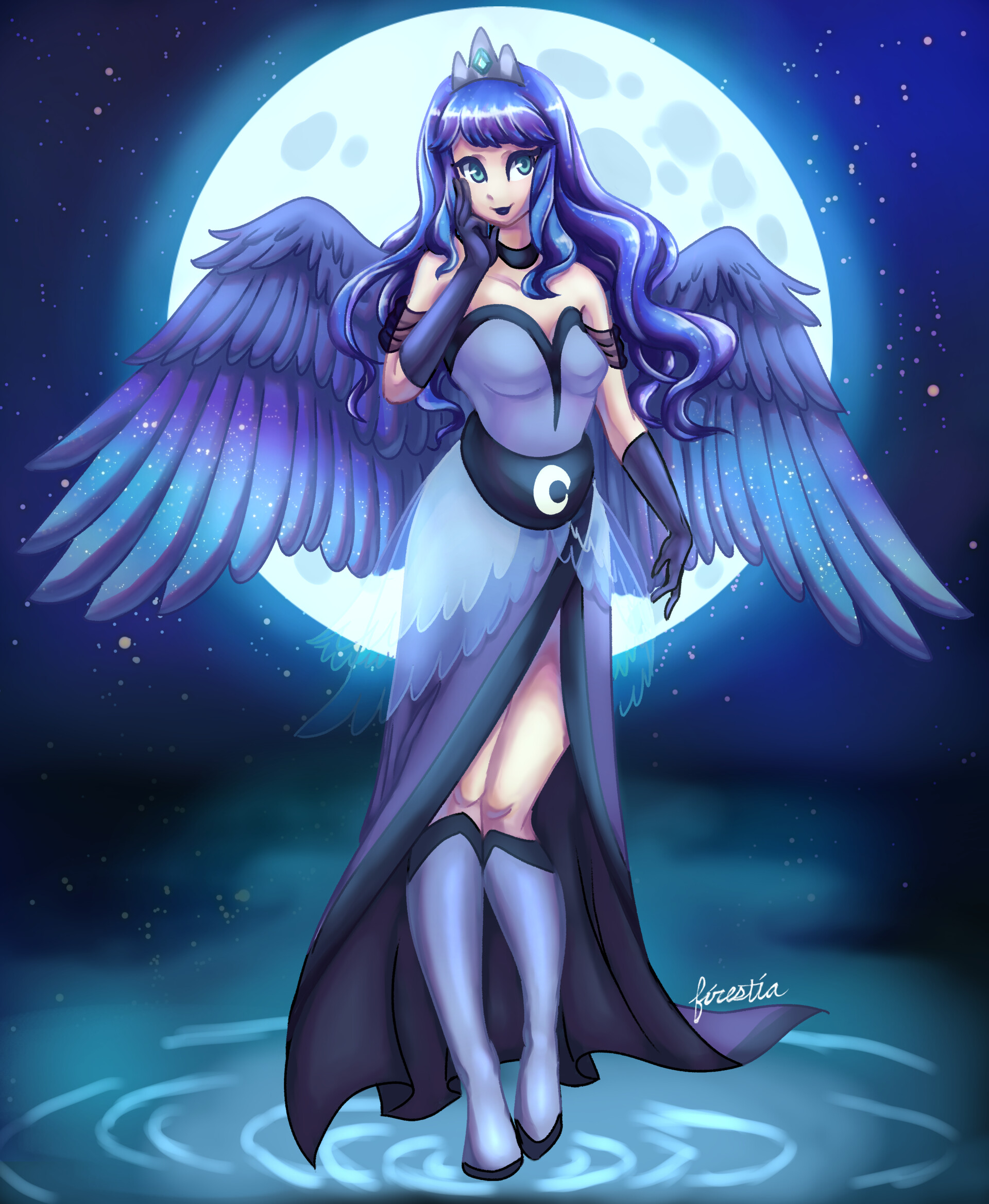 Princess Luna Human