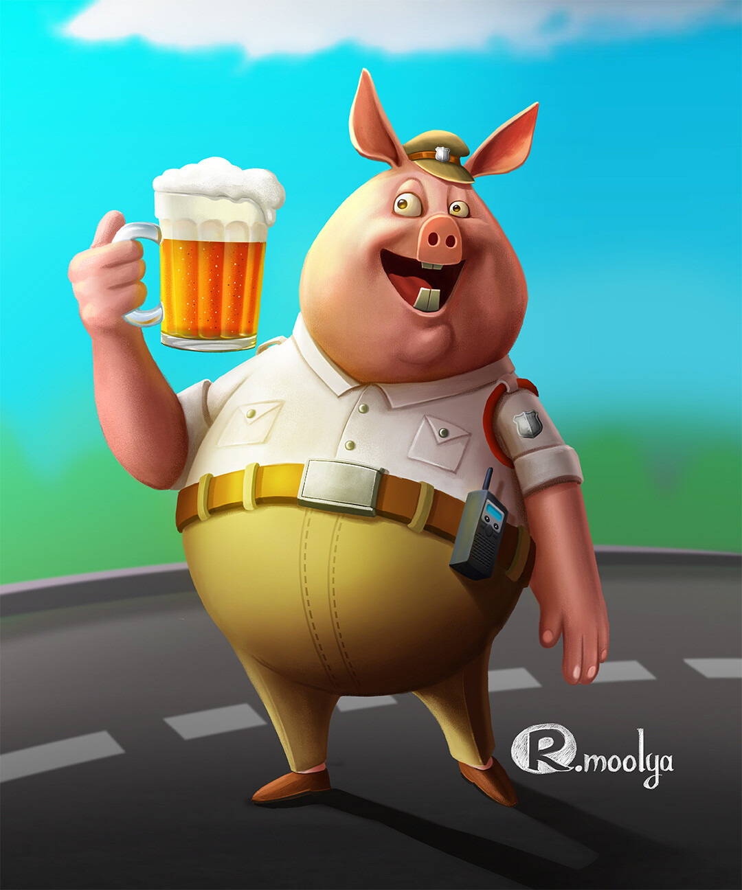 ArtStation - Pig police