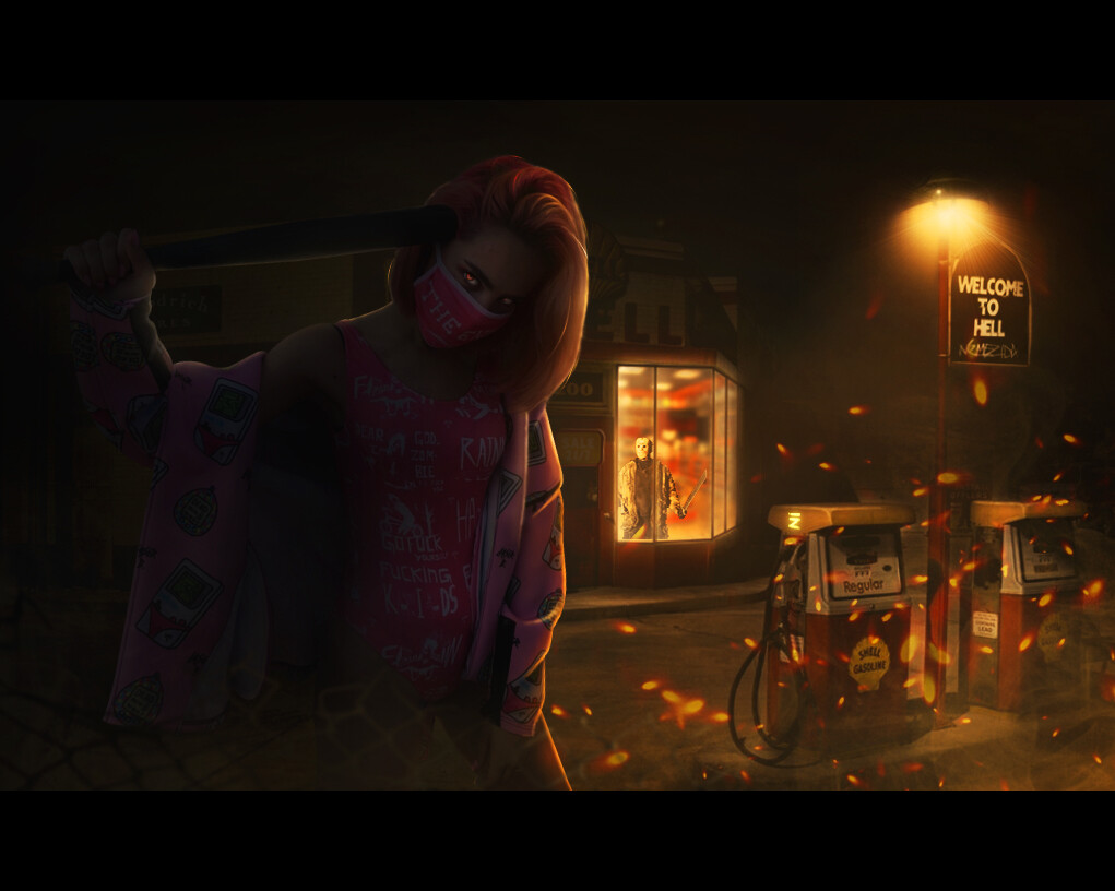 ArtStation - Bad girl