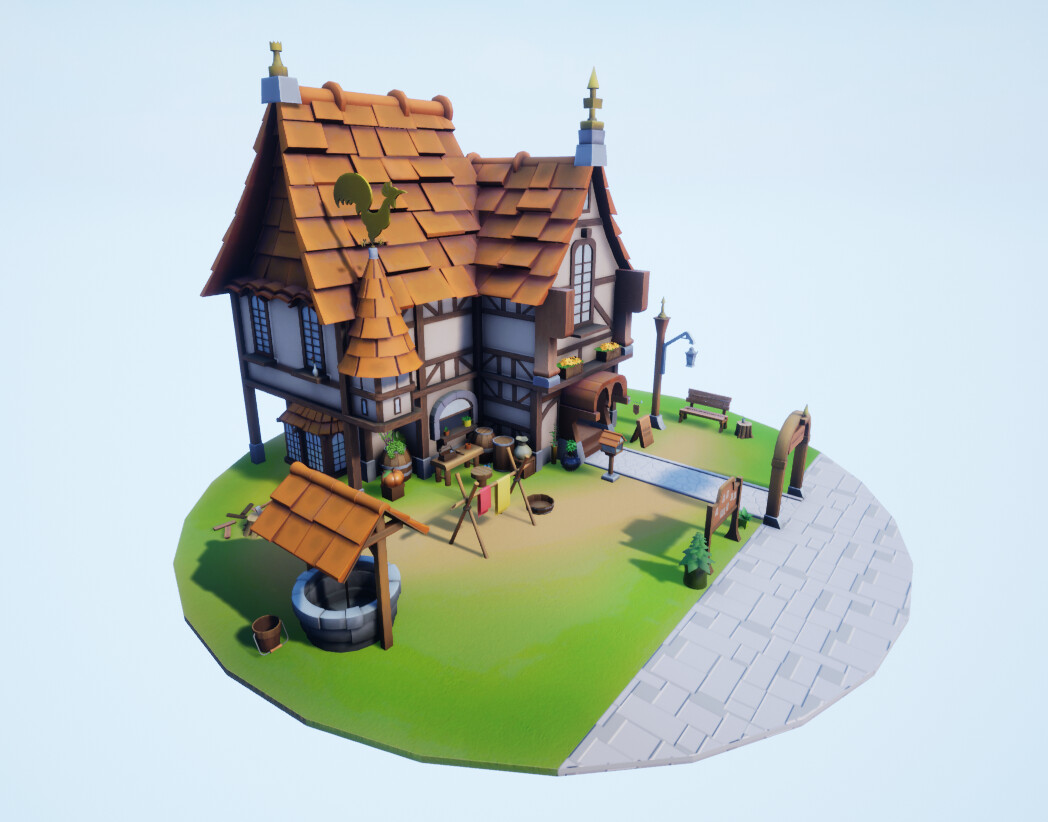 ArtStation - Adventurer's Hotel