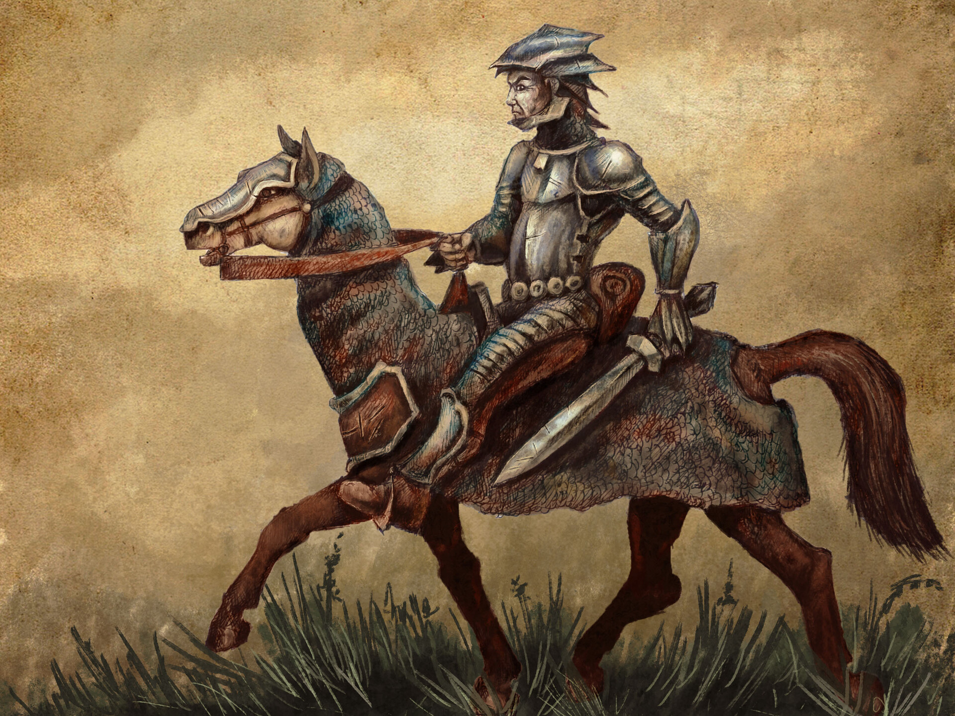 ArtStation - " Knight