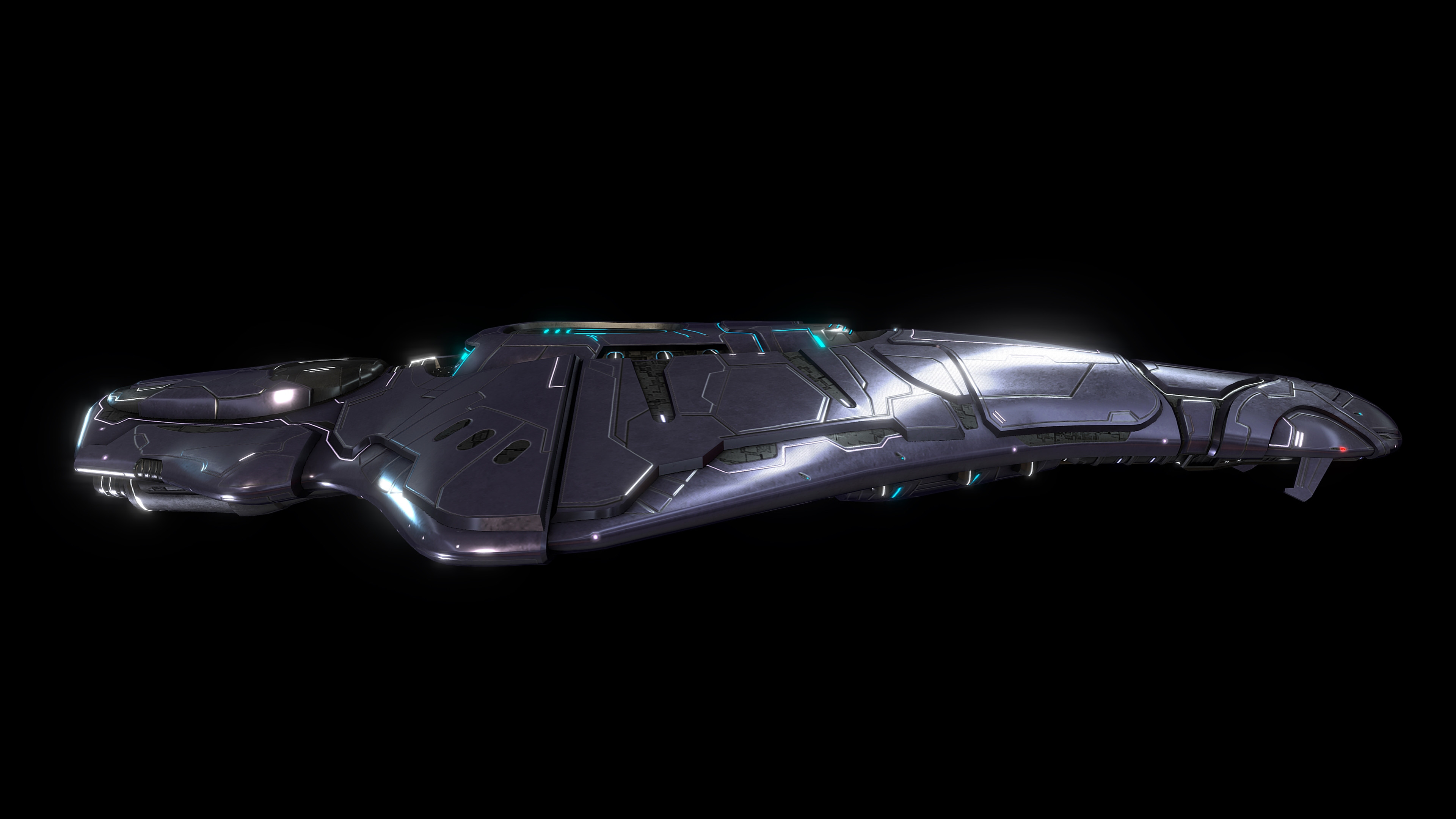 Halo Covenant Frigate