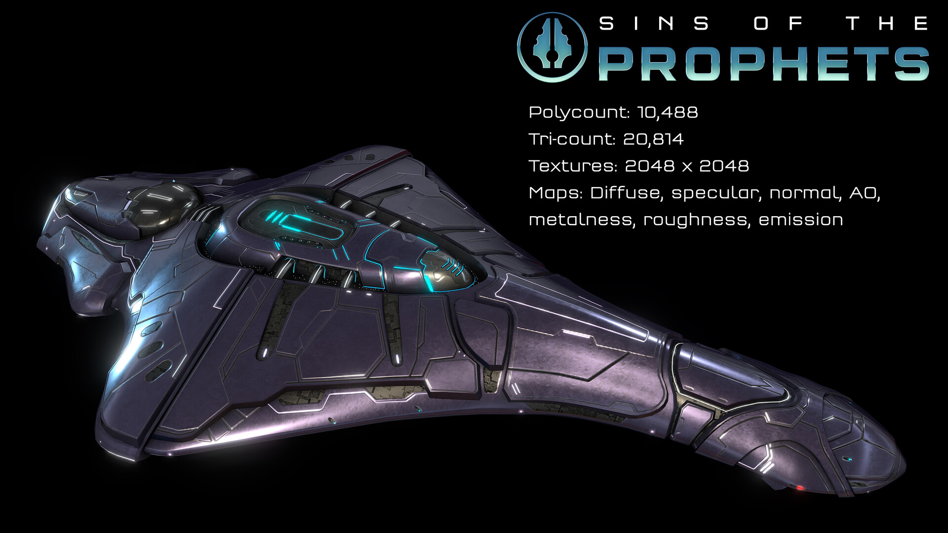 Halo Covenant Frigate