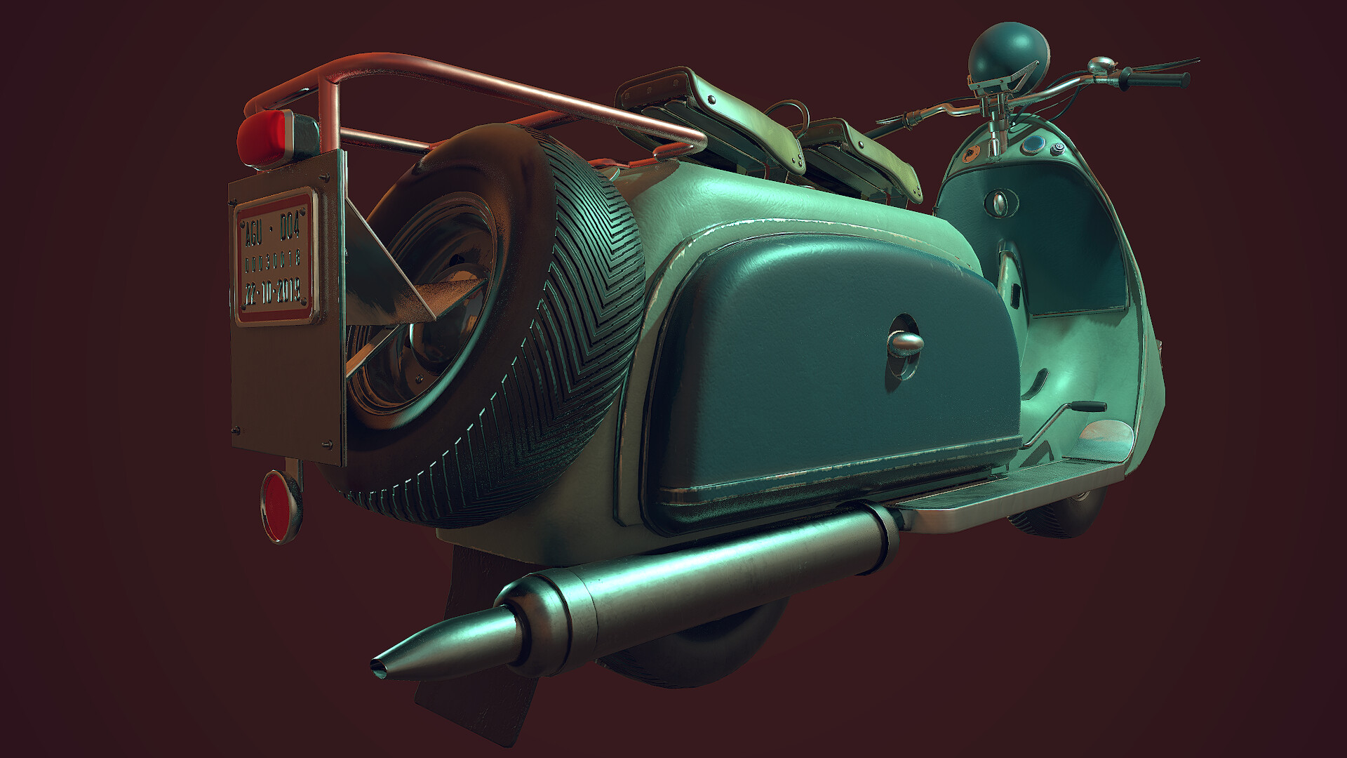 ArtStation - L125 Lohner Scooter