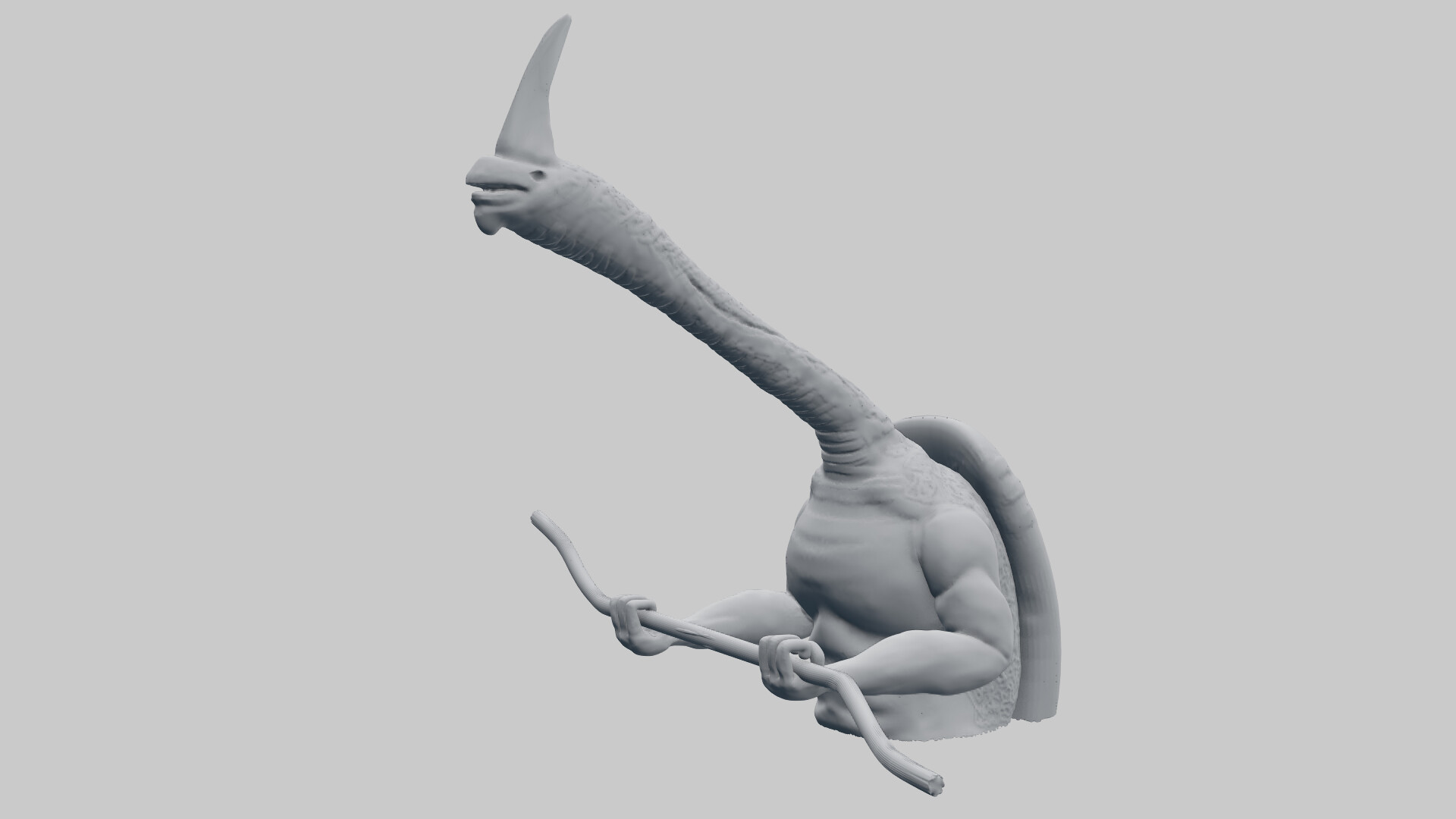 ArtStation - Tortoise warrior Sculpting