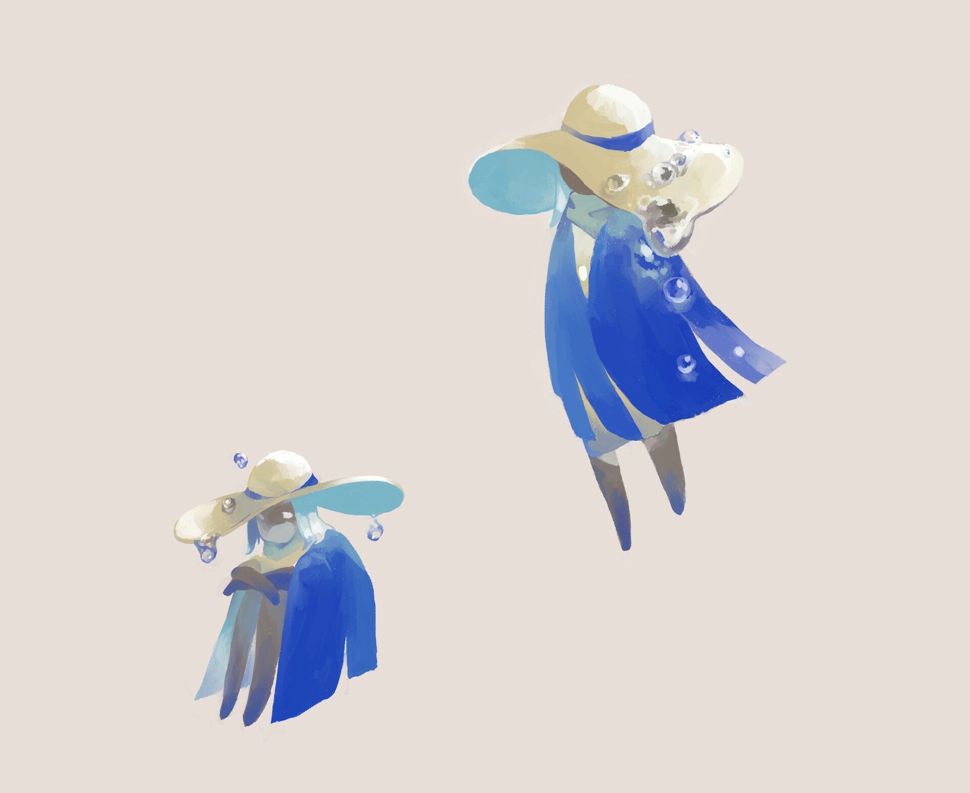 ArtStation - Blue cape