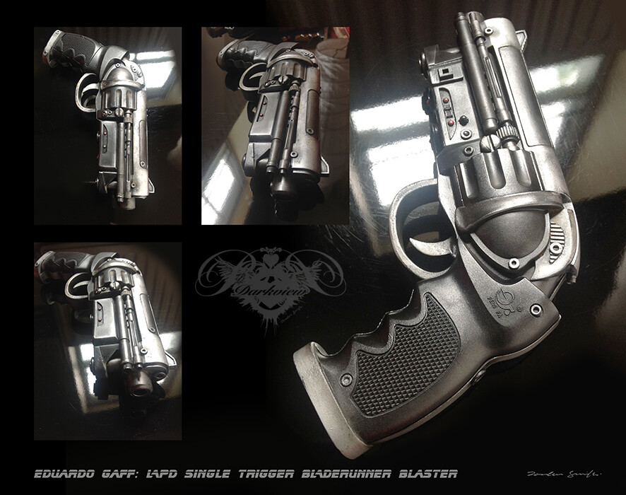 ArtStation - GAFF CONCEPT BLASTER (2015 VERSION)