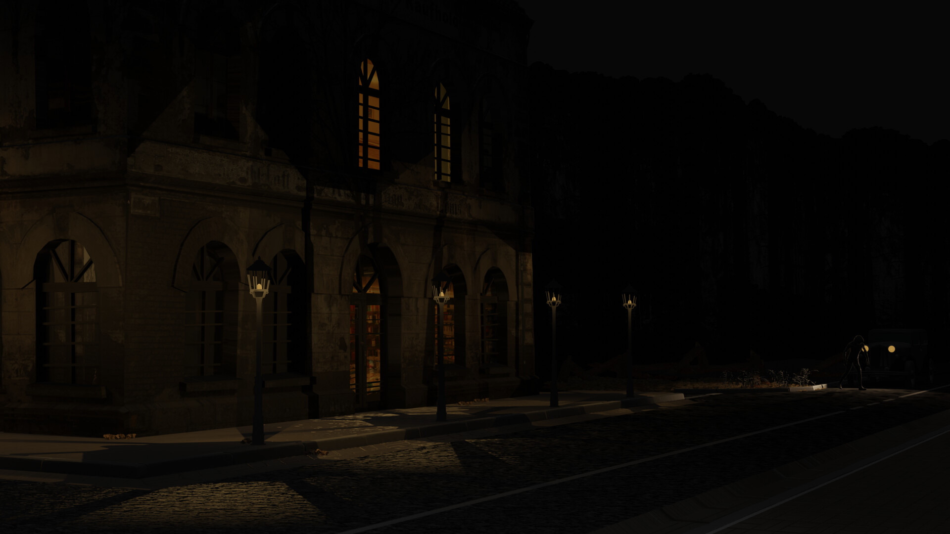 ArtStation - Night scene