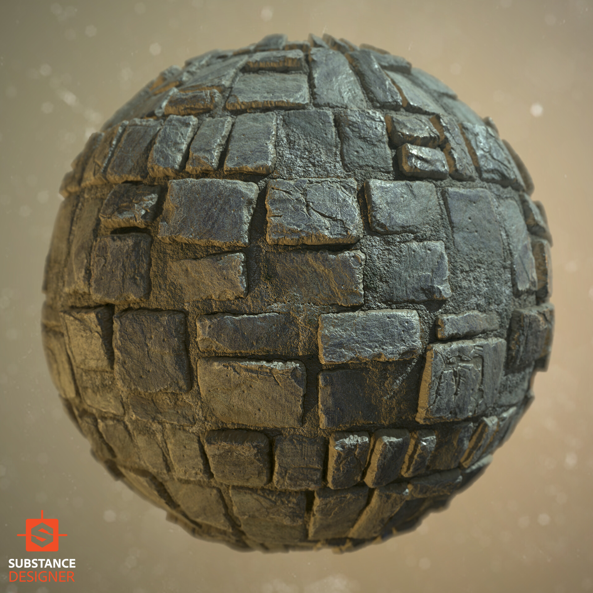 ArtStation - Old Stone Wall