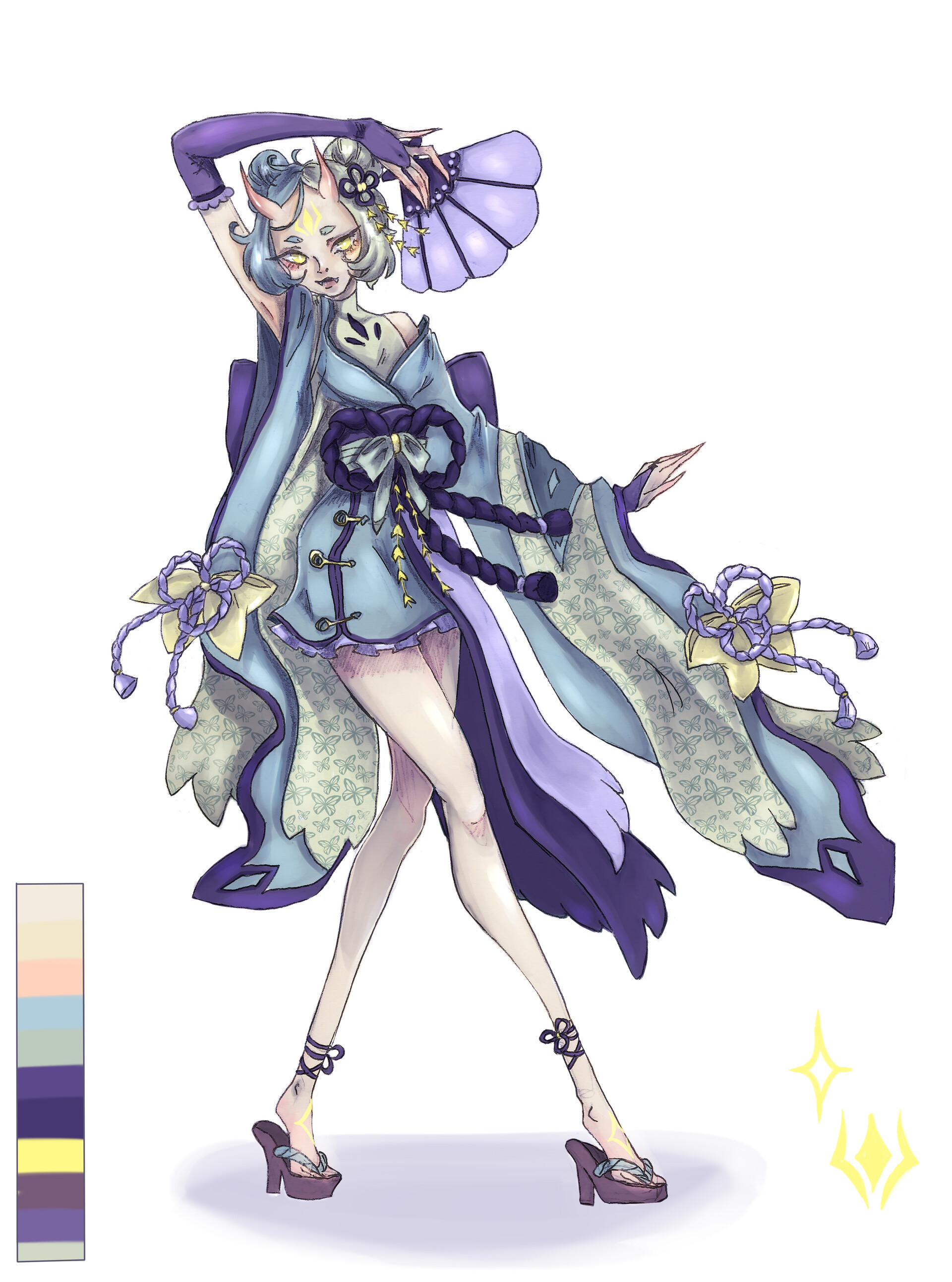 ArtStation - Dancer Character design