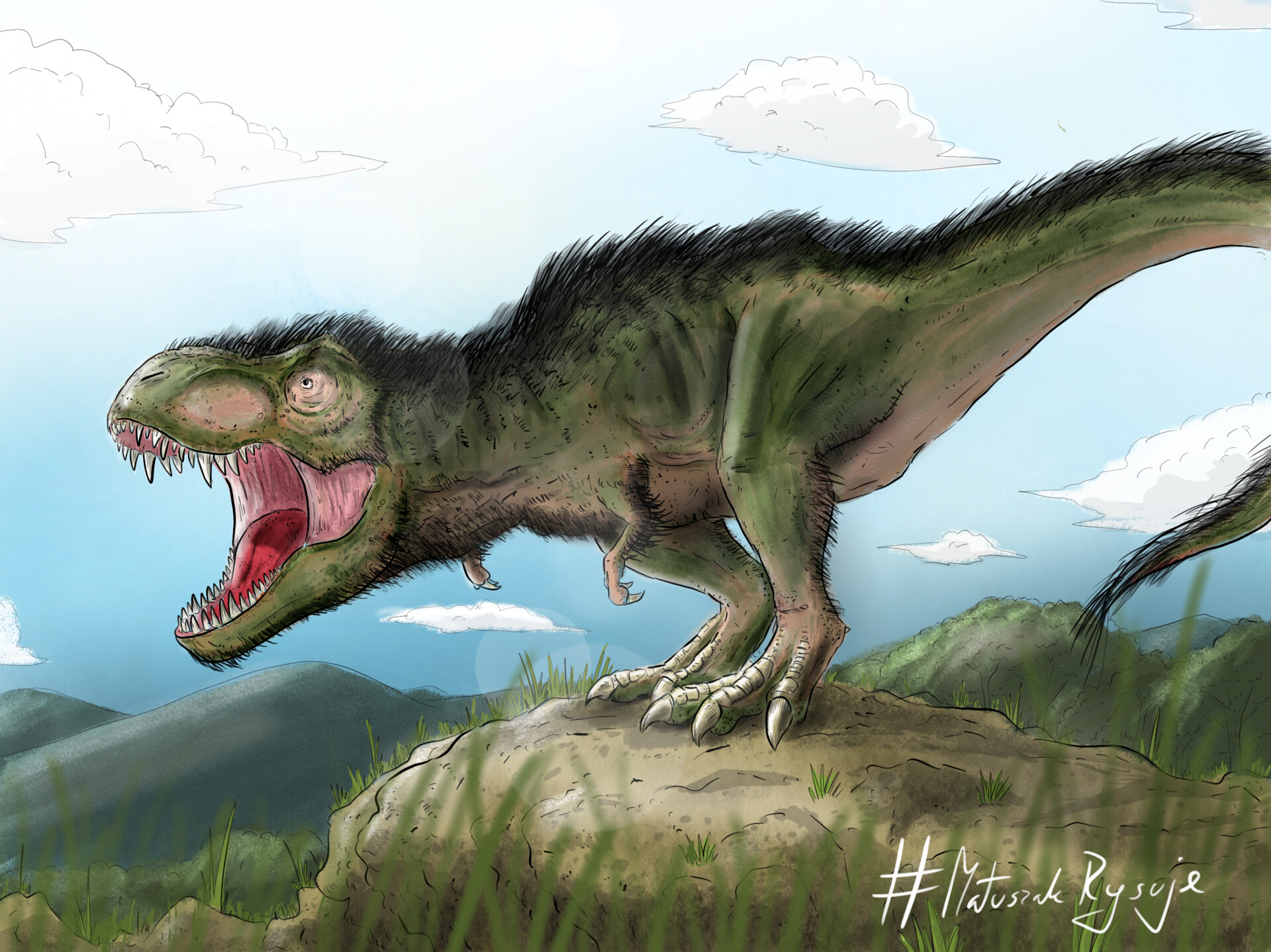 ArtStation - T-Rex concept