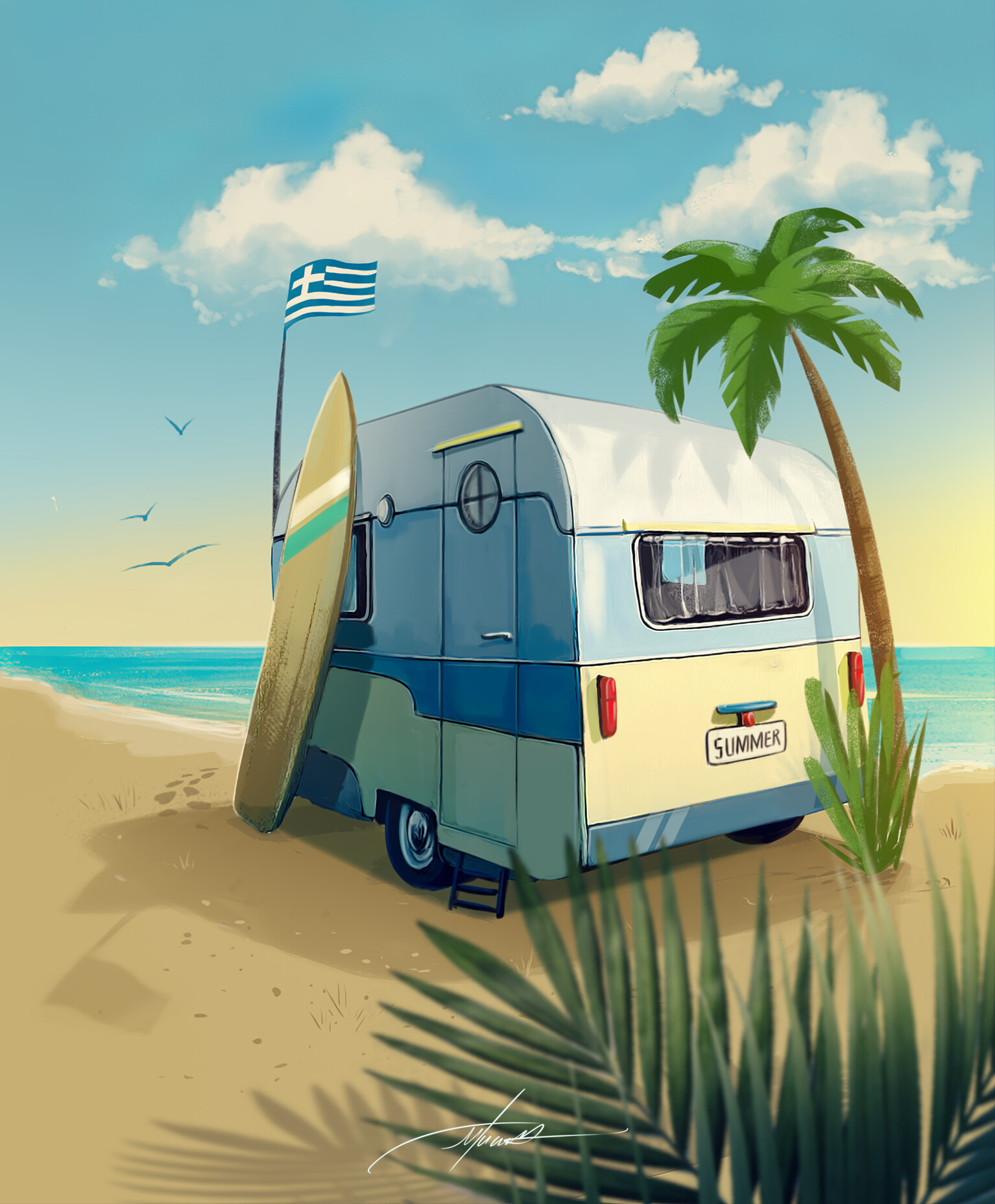 ArtStation - Summer Time