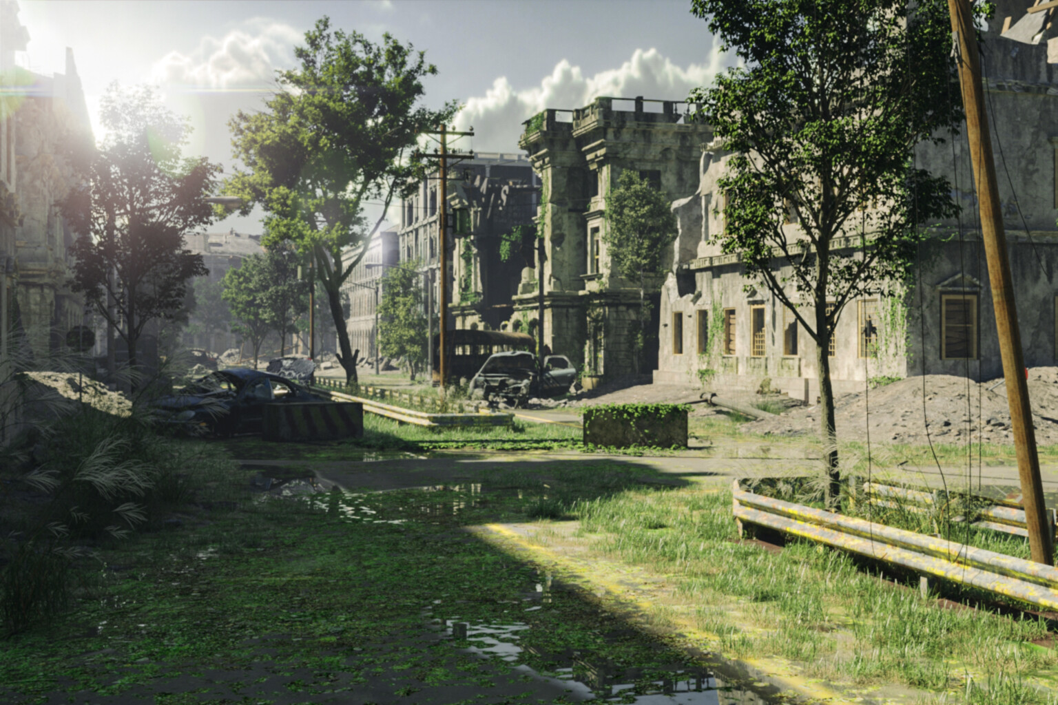 ArtStation - Environment for Game.