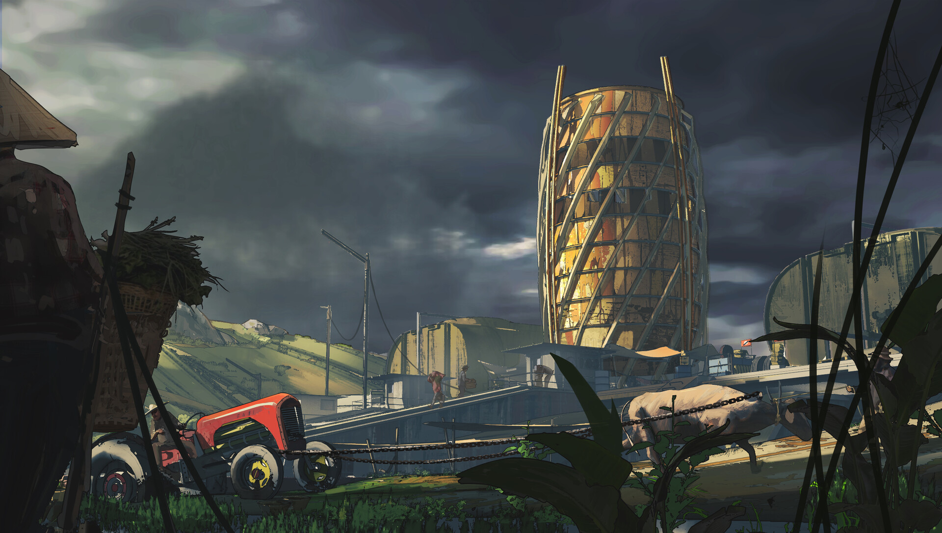 ArtStation - Rice Field / Farm