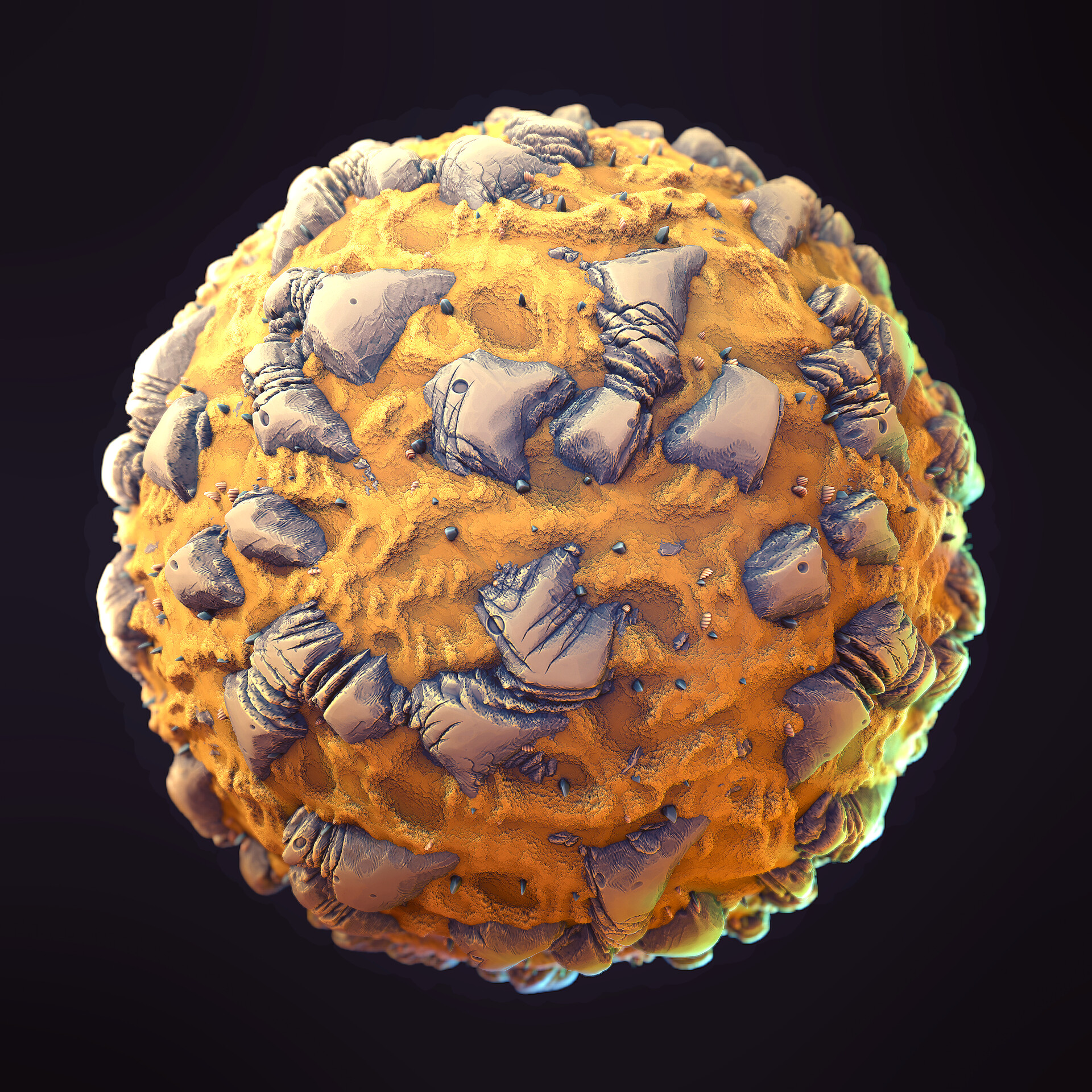 ArtStation - stylized materials